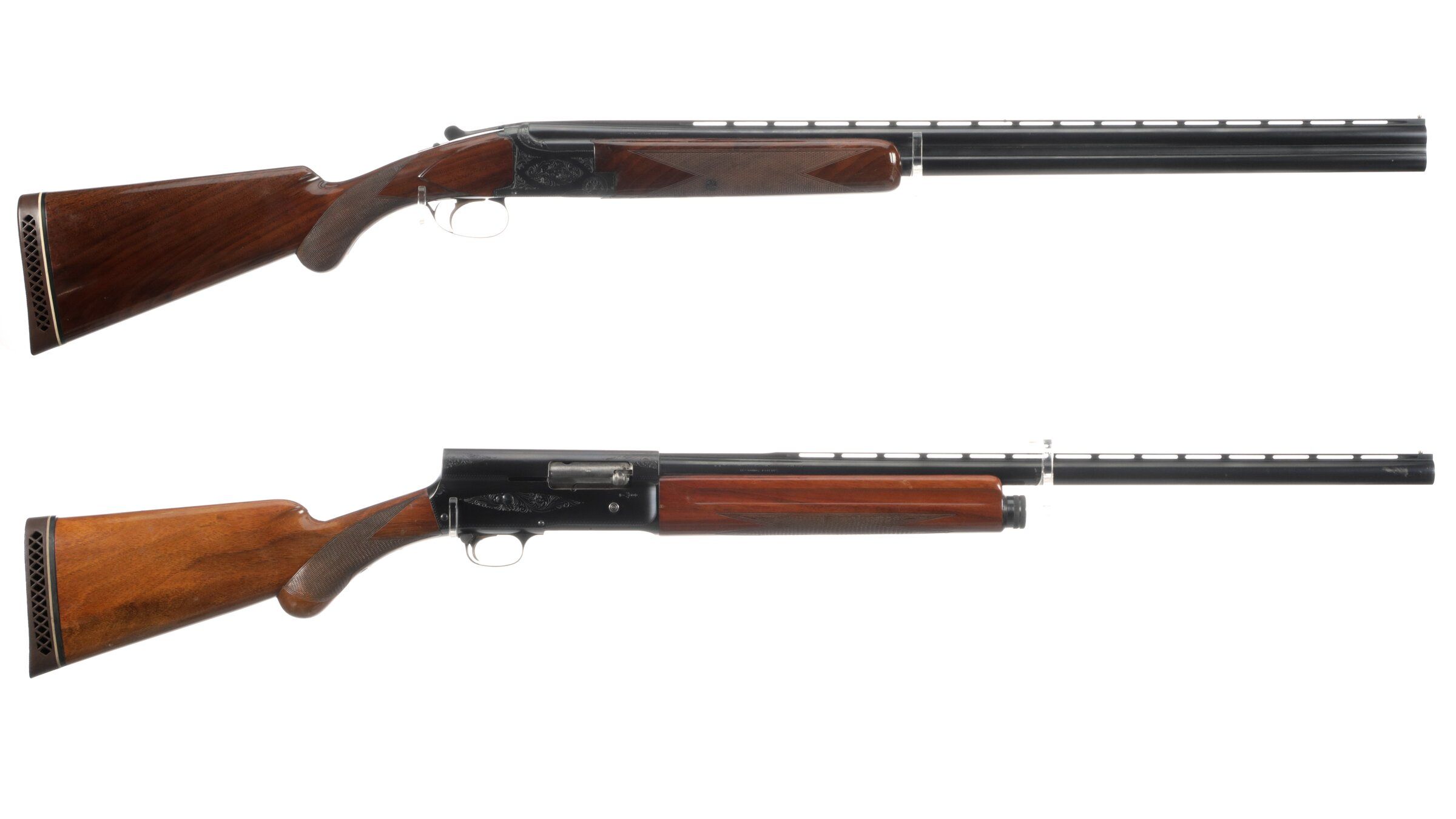Two Belgian Browning Shotguns | Rock Island Auction