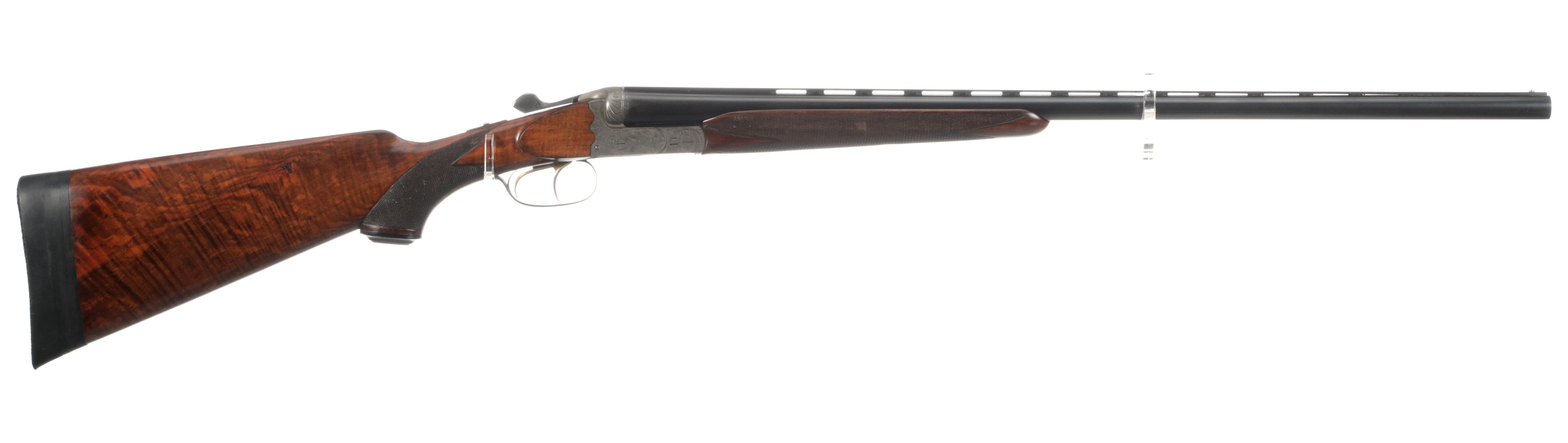 Engraved Ludwig Borovnik 20 Gauge Boxlock Double Barrel Shotgun | Rock ...