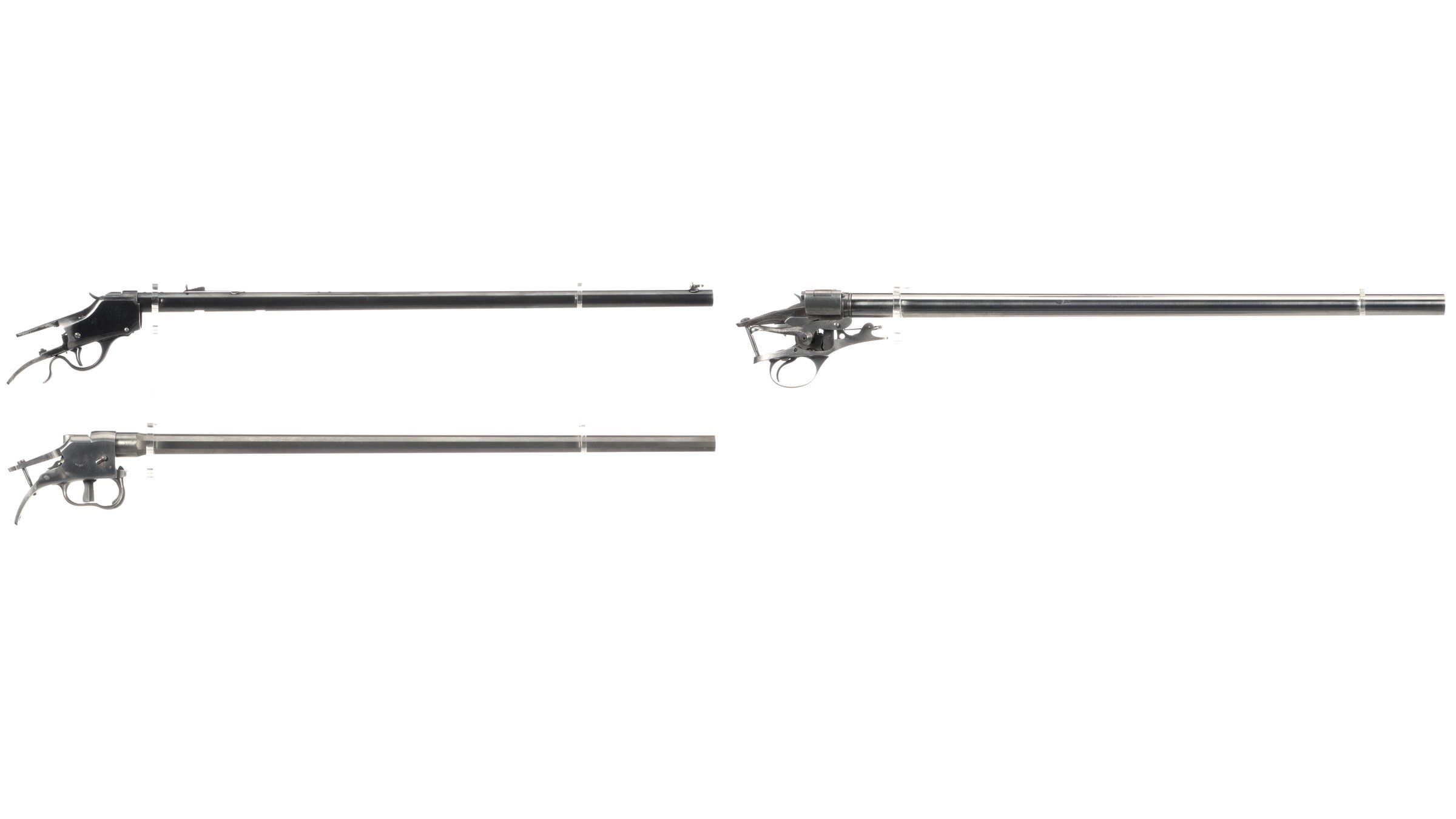 Three Single Shot Rifle Barreled Actions | Rock Island Auction