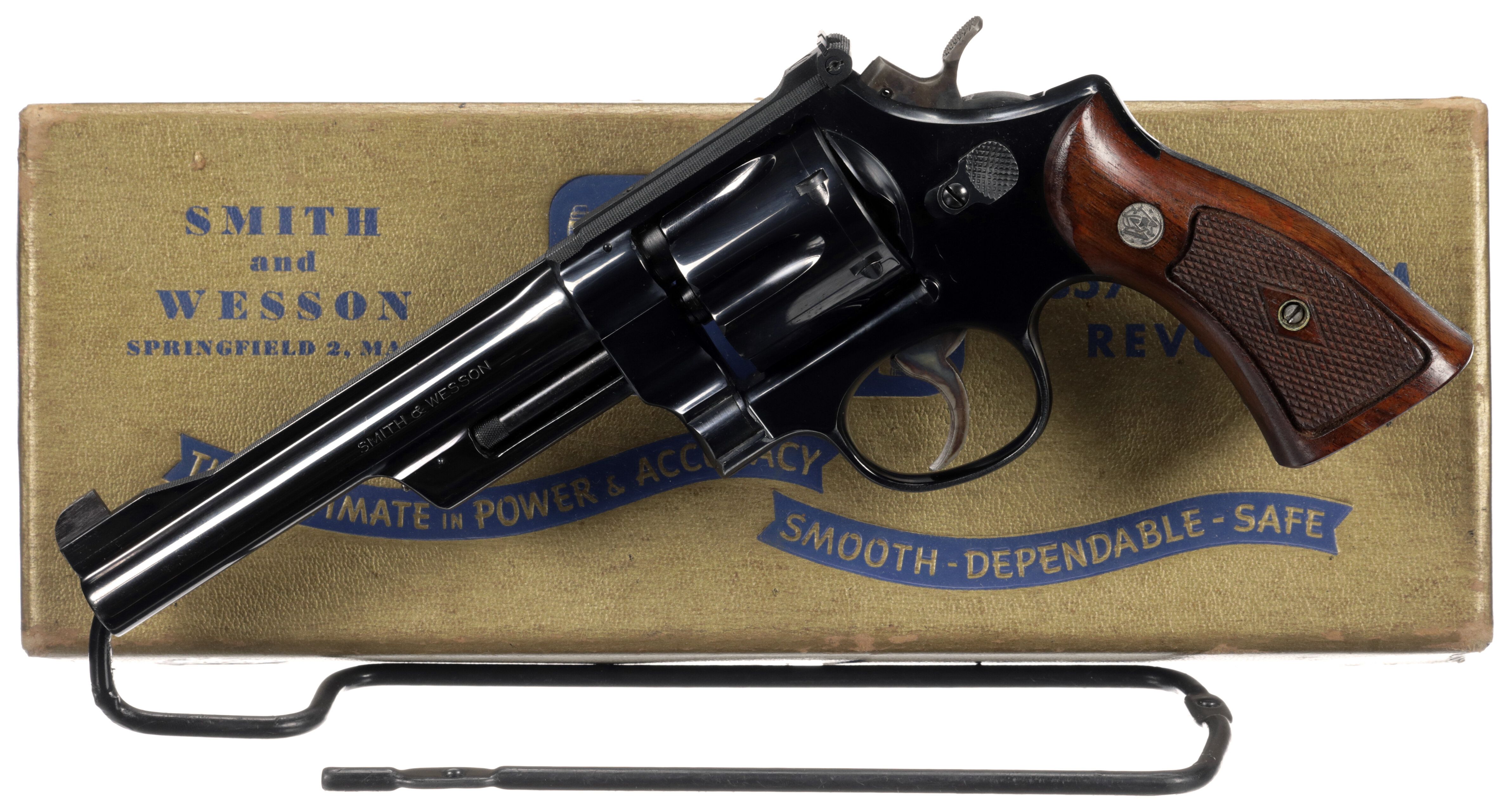 Smith & Wesson .357 Magnum Pre-Model 27 Revolver with Gold Box | Rock ...