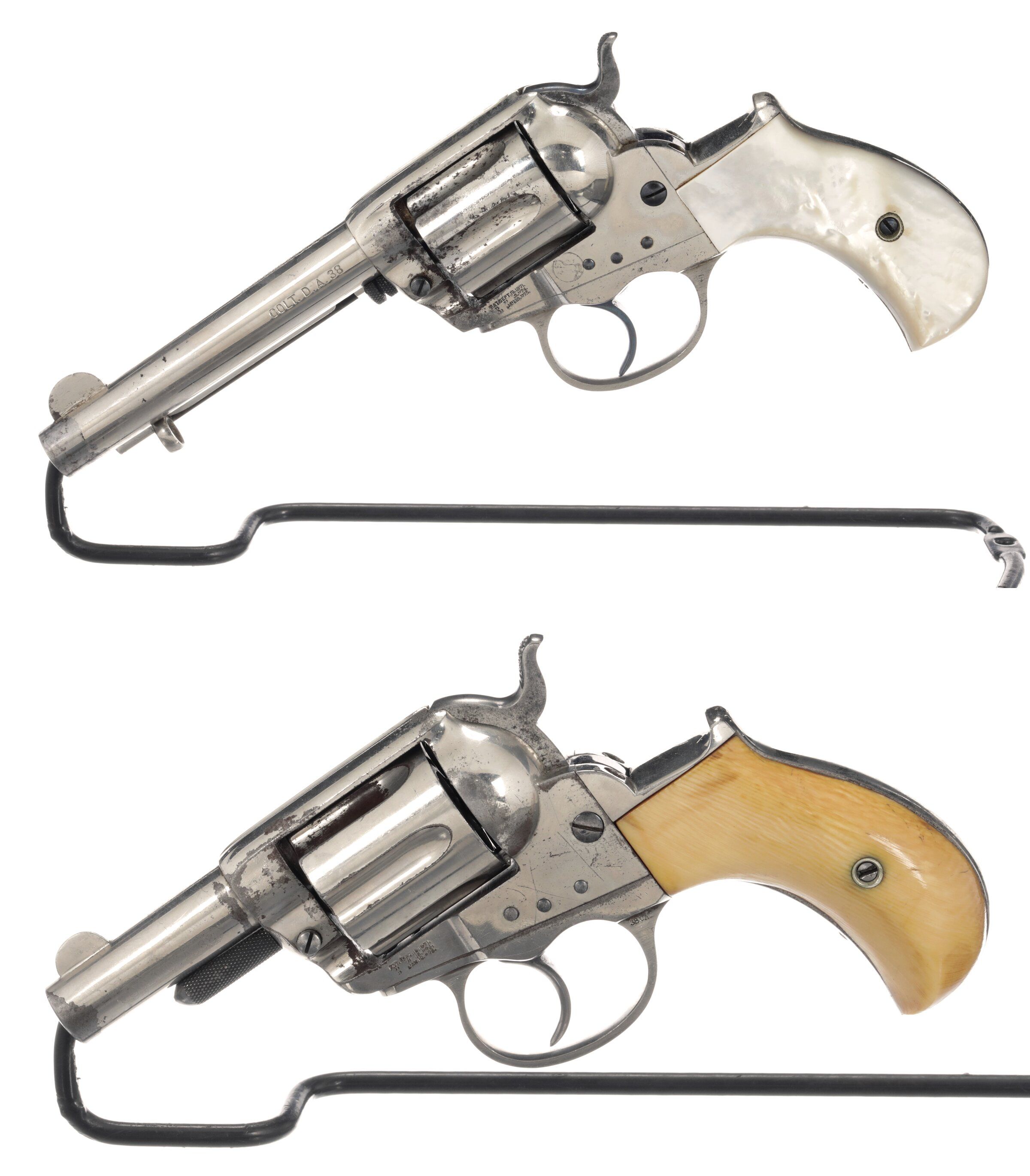Two Colt Model 1877 Lightning Revolvers | Rock Island Auction