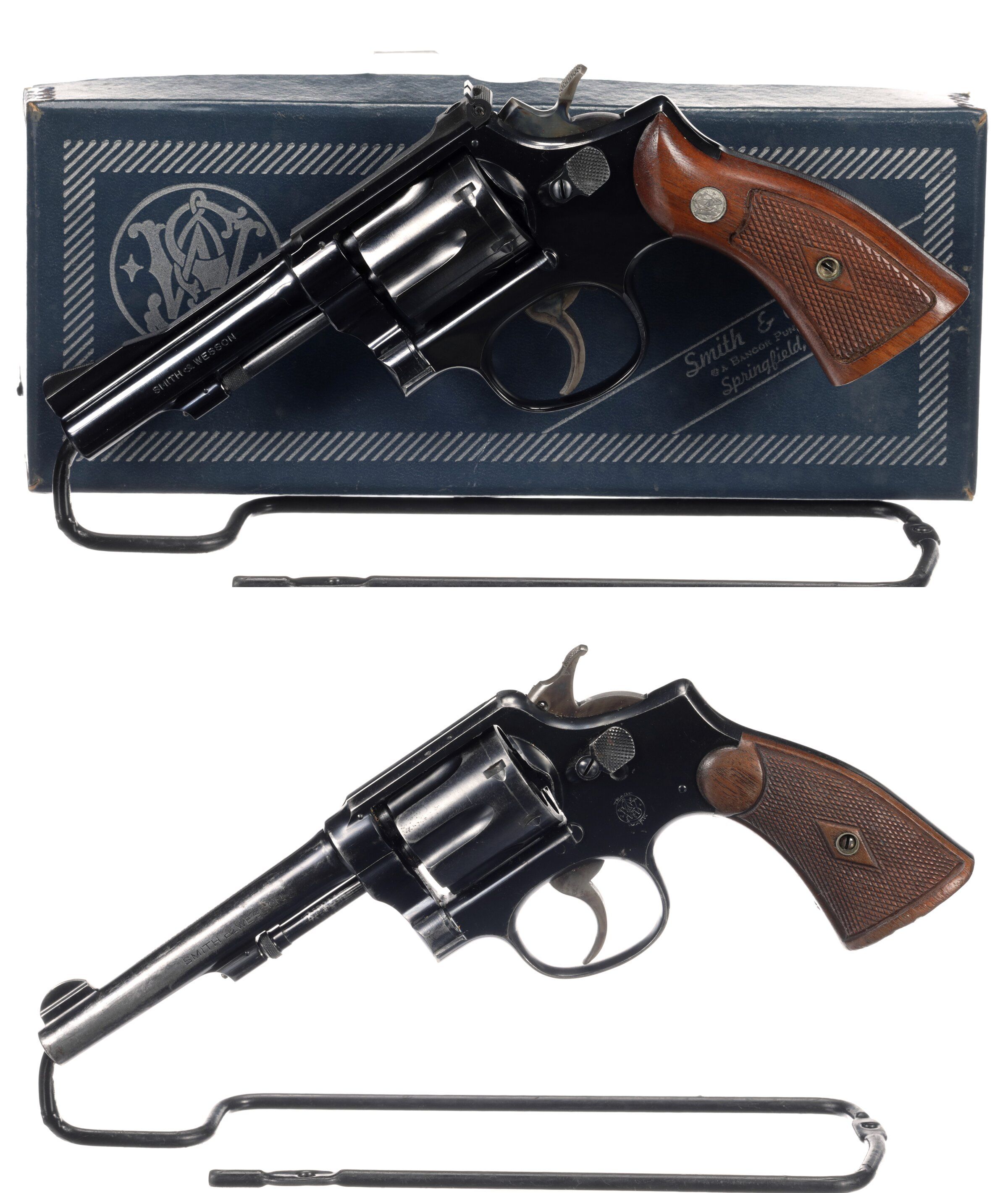Two Smith & Wesson Double Action Revolvers | Rock Island Auction