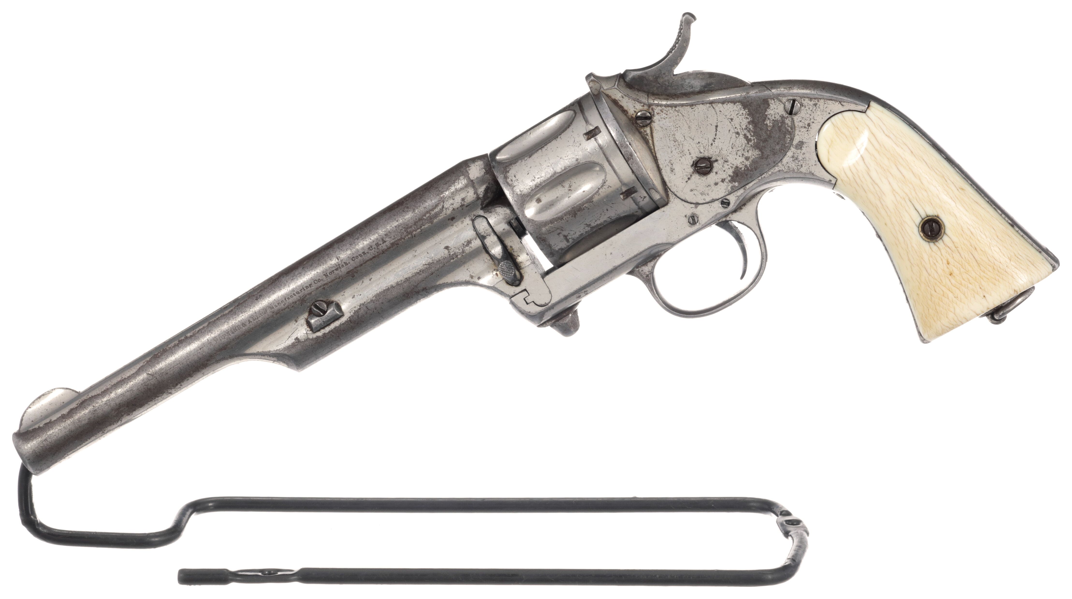 Merwin, Hulbert & Co. Open Top "Army" Single Action Revolver | Rock ...