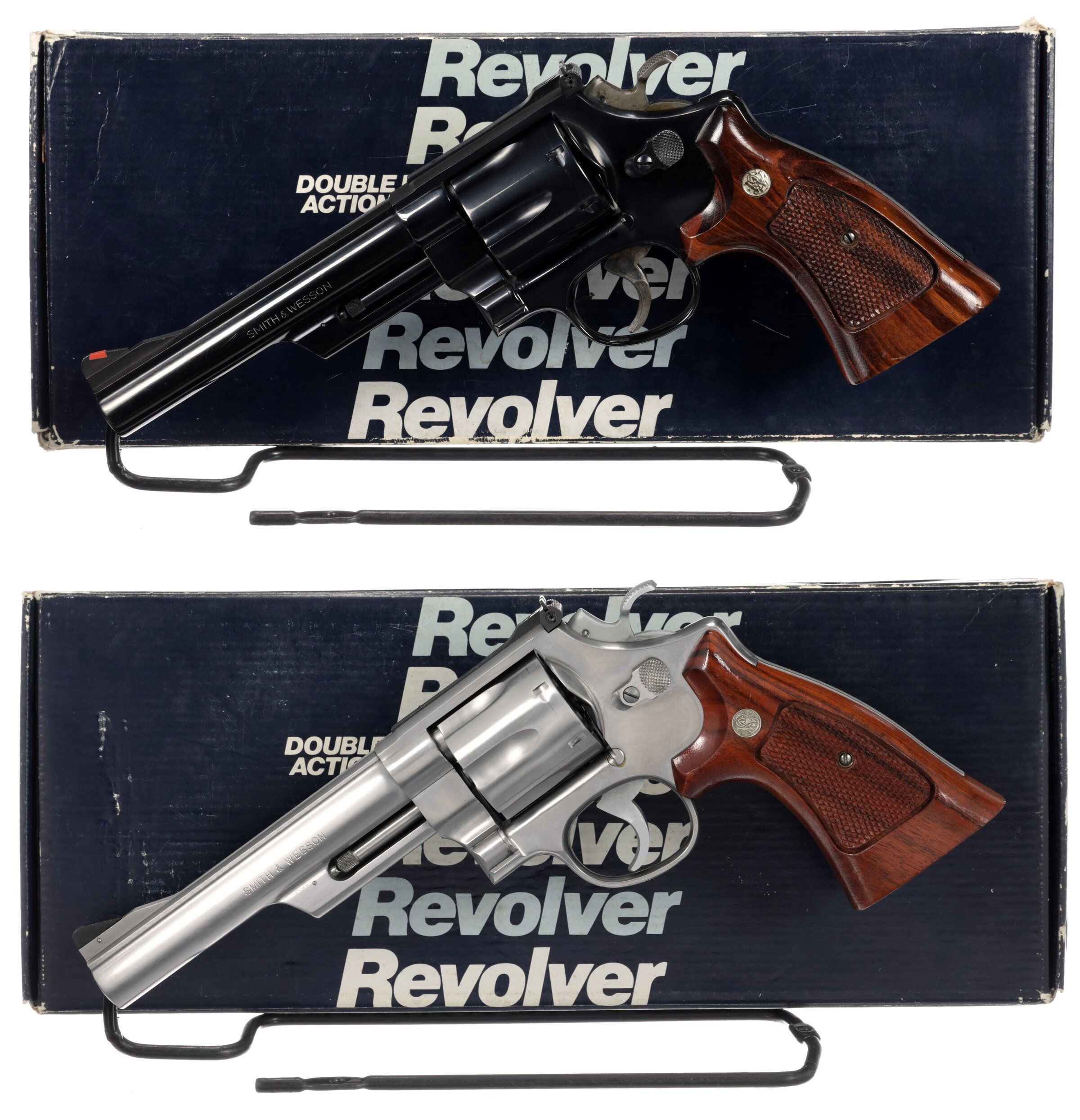 Two Smith & Wesson Double Action Revolvers with Boxes | Rock Island Auction