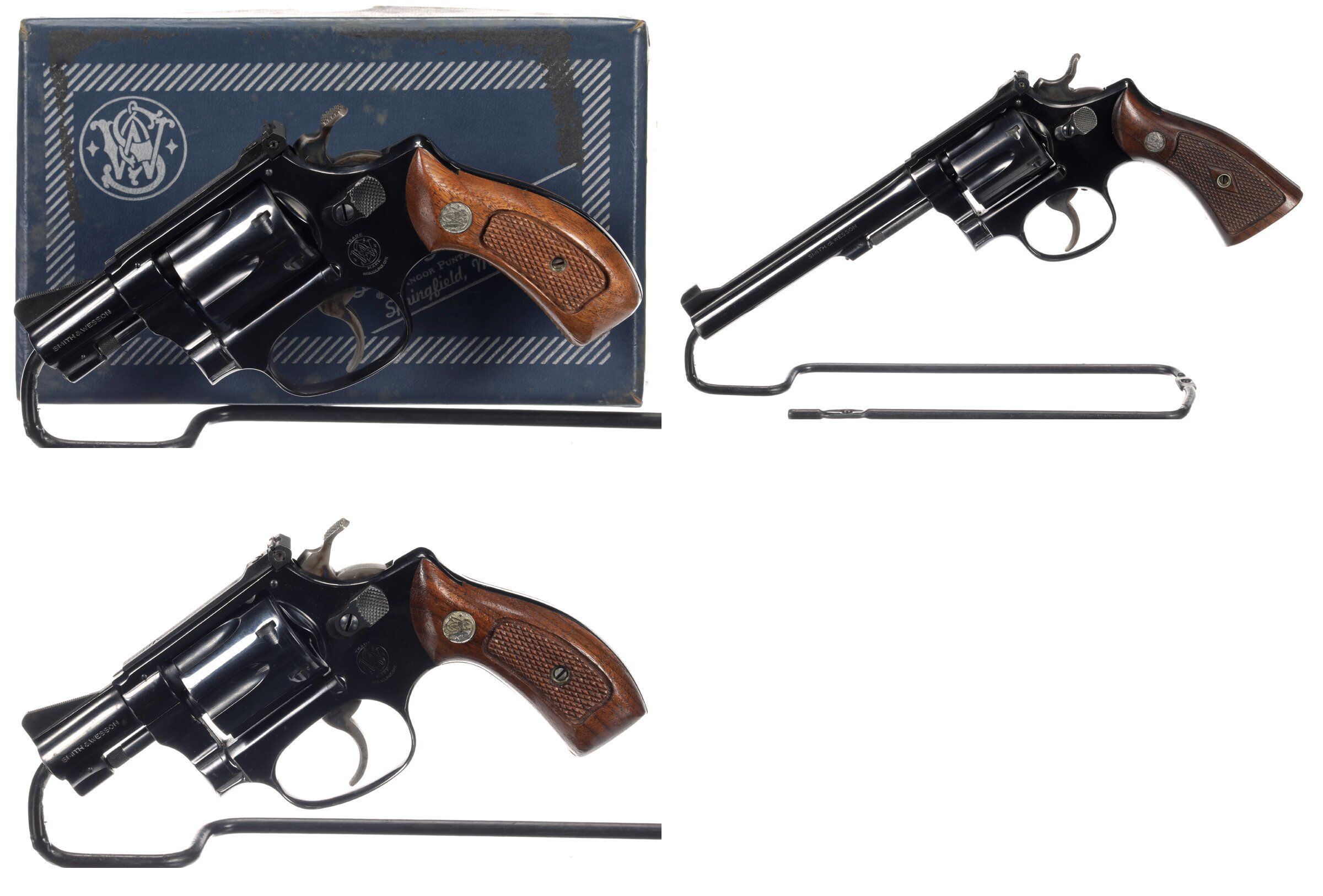 Three Smith & Wesson Rimfire Double Action Revolvers | Rock Island Auction