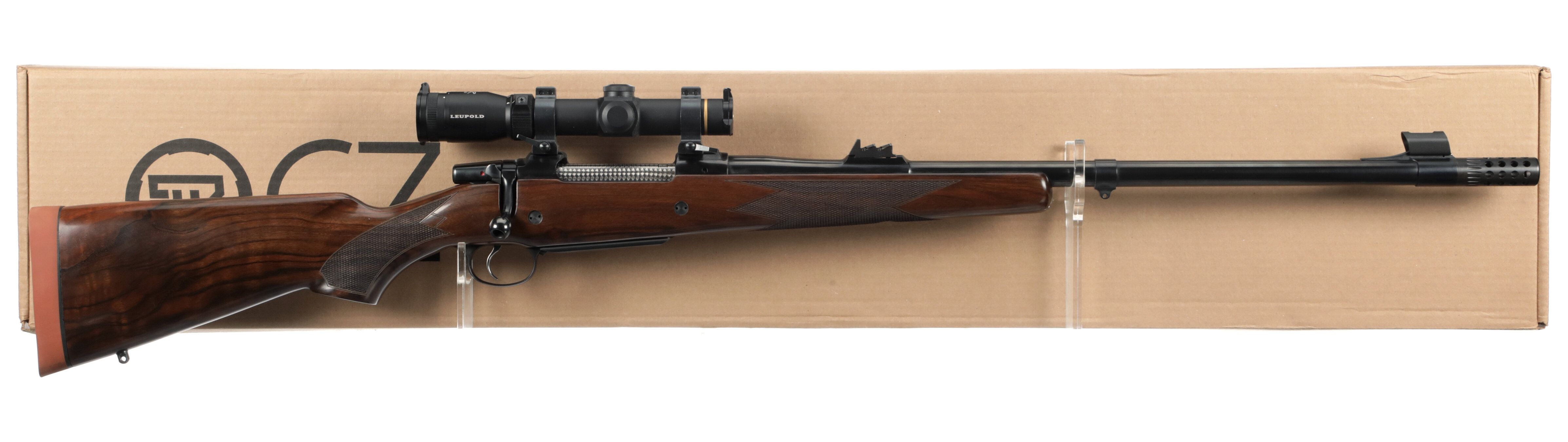 CZ Model 550 Safari Classics Rifle in 505 Gibbs with Box | Rock Island ...