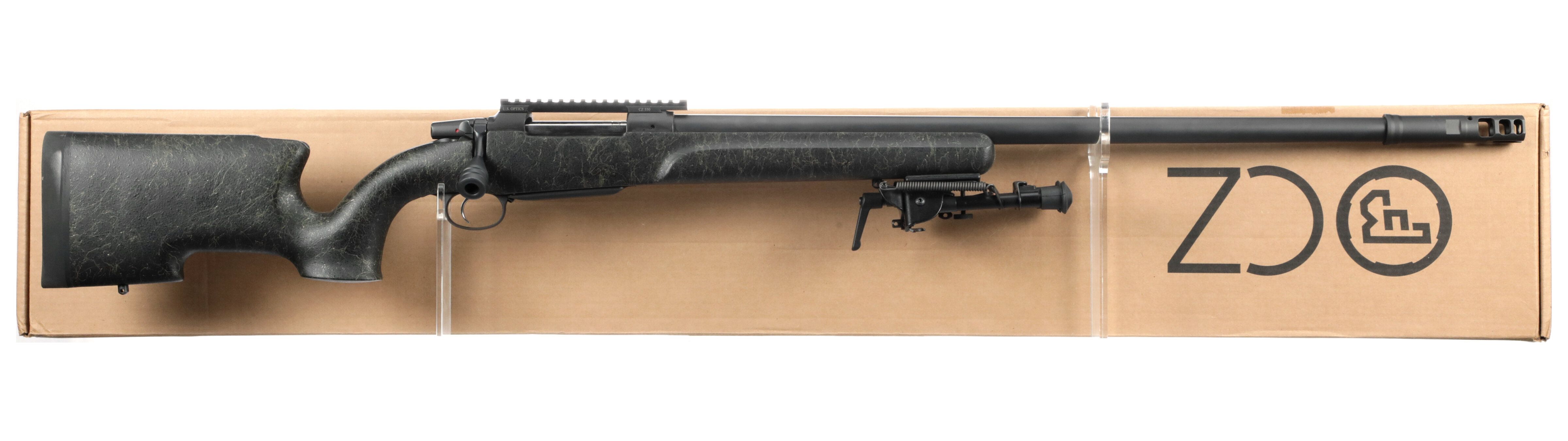CZ Model 550 Magnum H.E.T. Bolt Action Rifle with Box | Rock Island Auction