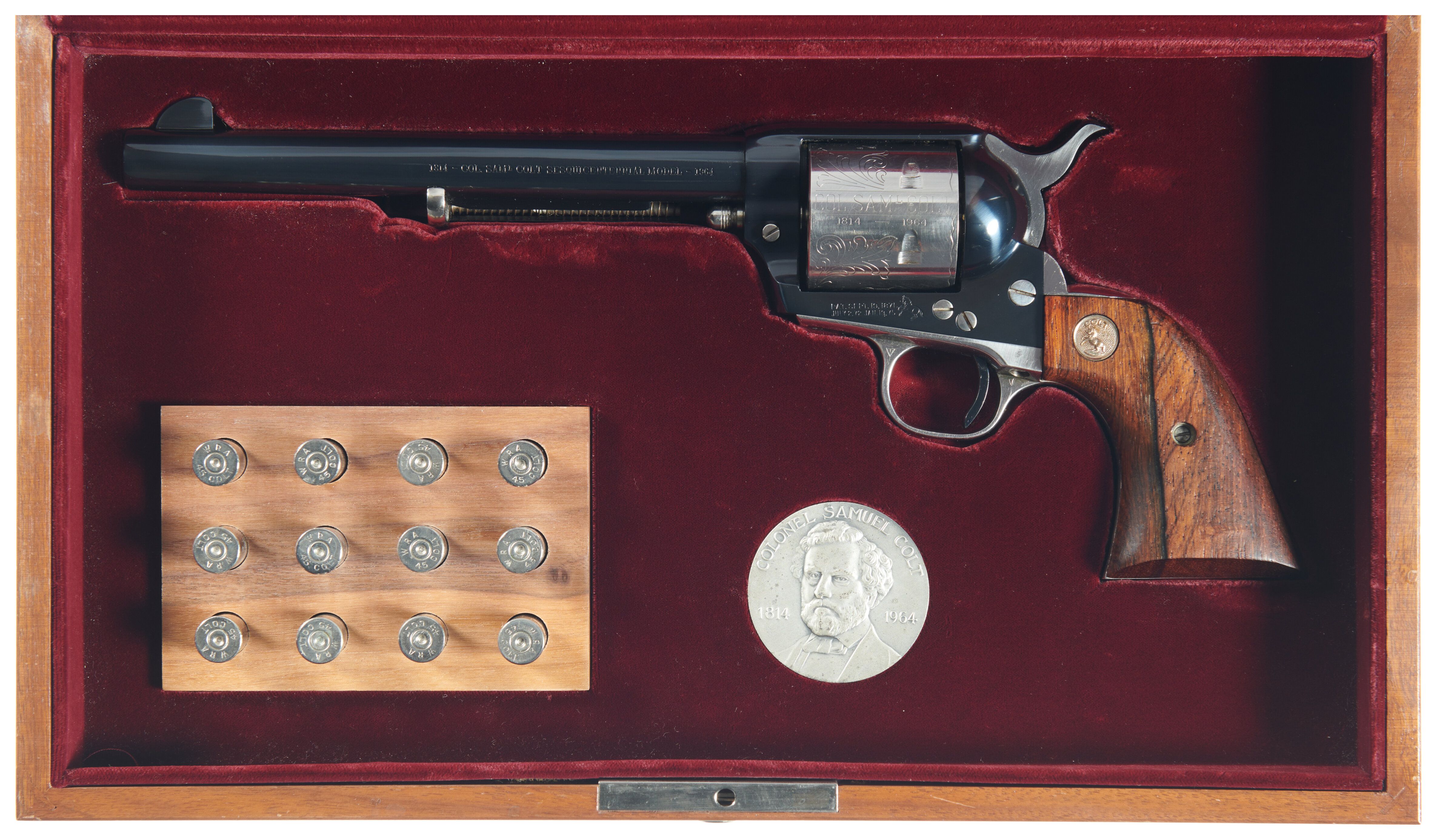 Colt Colonel Samuel Colt Sesquicentennial Commemorative Revolver | Rock ...