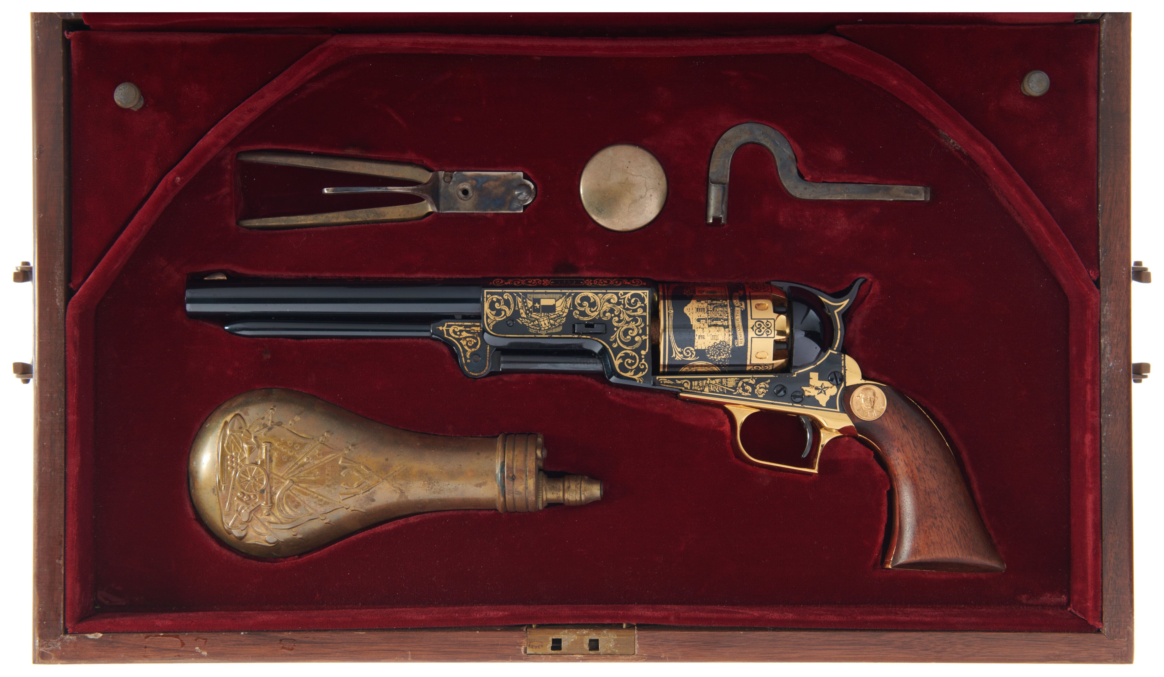 U.S.H.S. Sam Houston Commemorative Uberti Walker Revolver | Rock Island ...