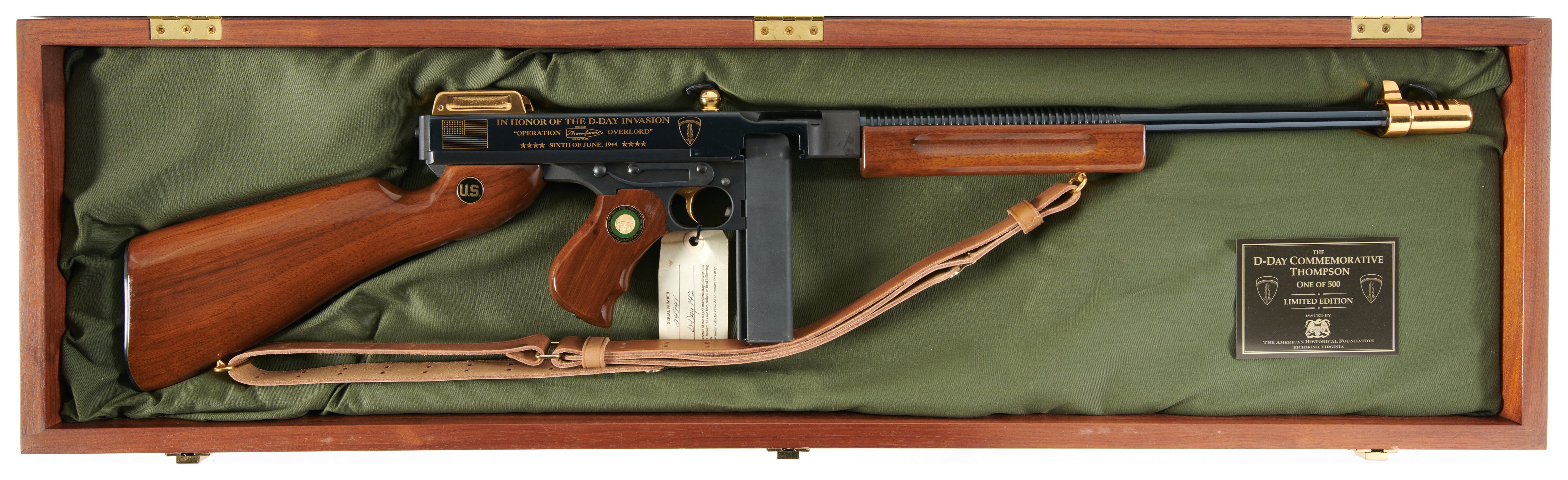 Auto-Ordnance D-Day Commemorative Model 1927A1 Thompson Rifle | Rock ...