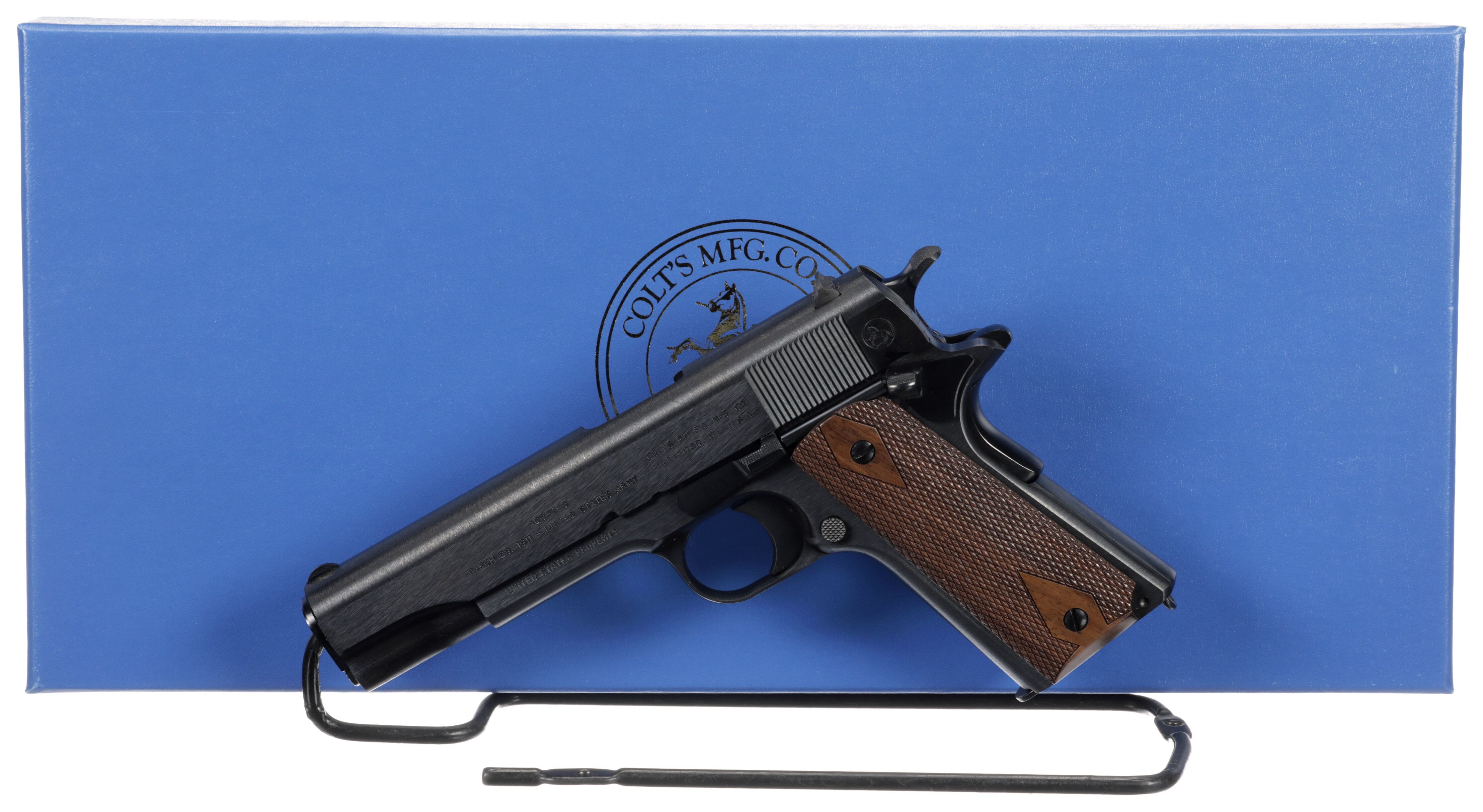 Colt 100 Year Anniversary Model 1911-2011 Pistol with Box | Rock Island ...