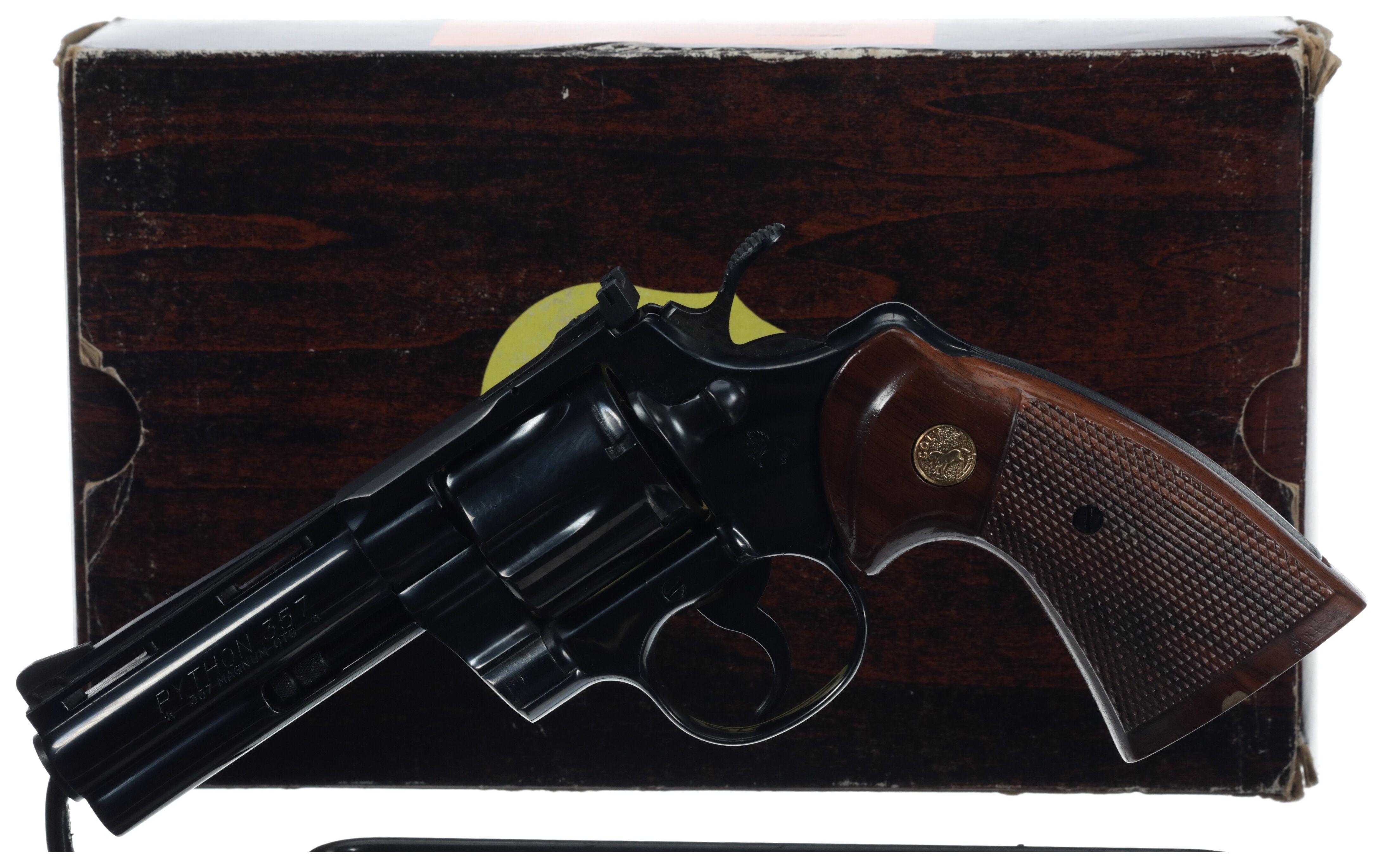 Colt Python Double Action Revolver with Box | Rock Island Auction