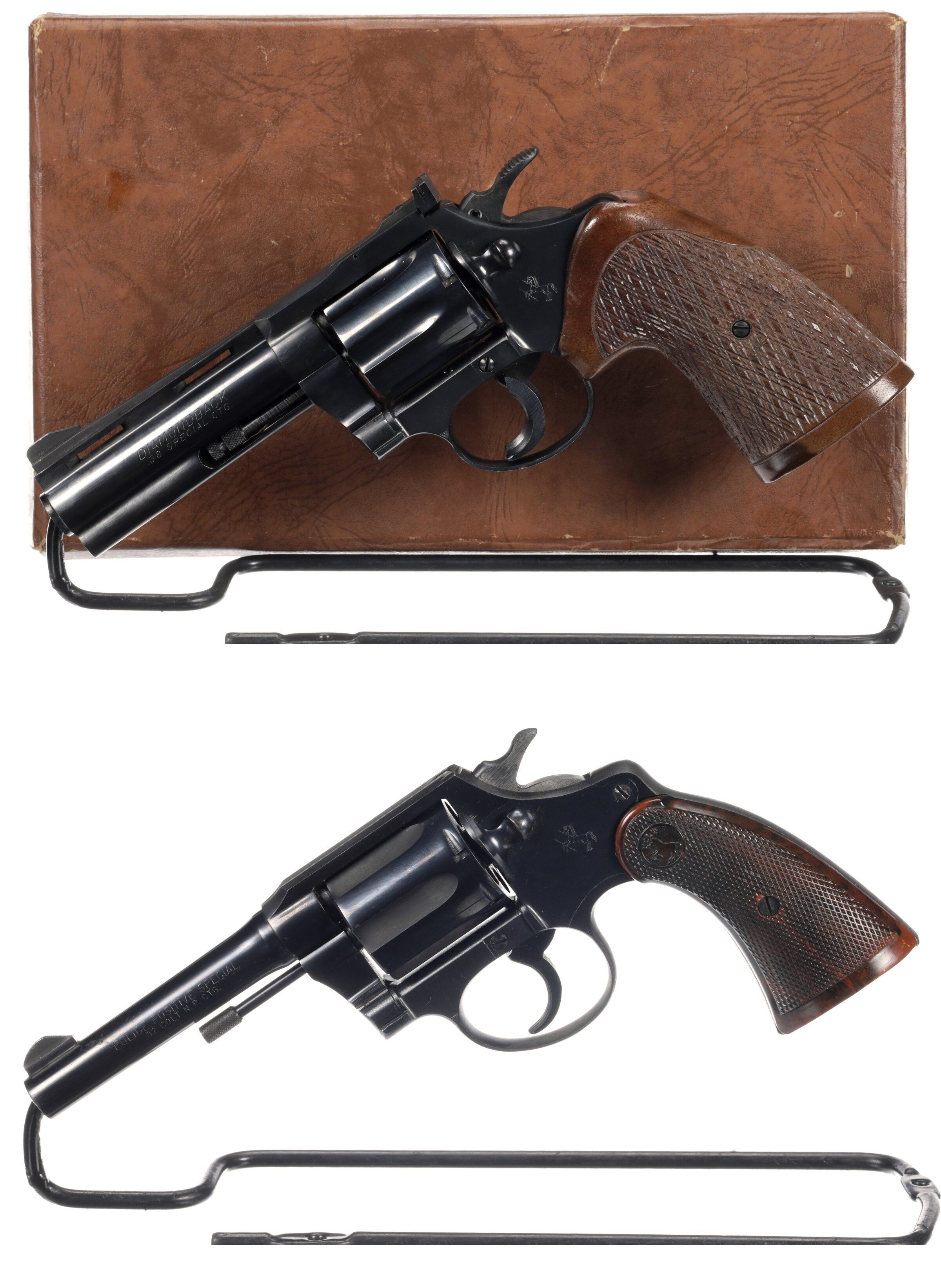 Two Colt Double Action Revolvers | Rock Island Auction