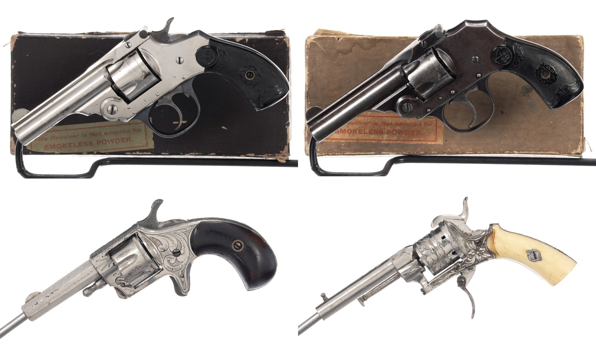 Four Revolvers | Rock Island Auction