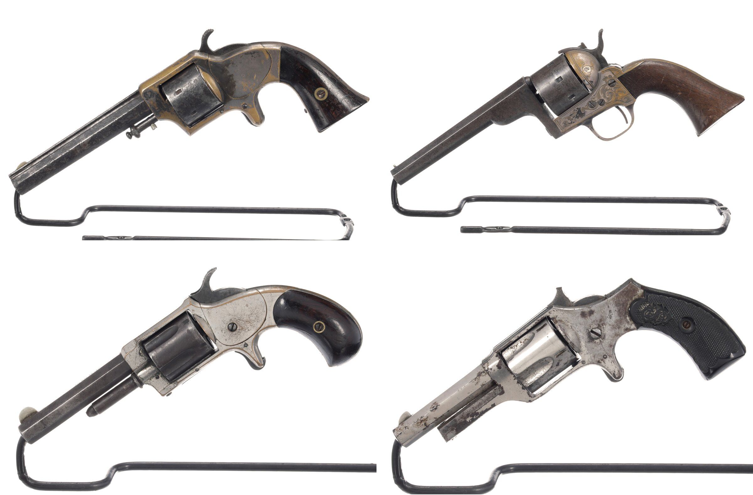 Four Antique American Cartridge Revolvers | Rock Island Auction