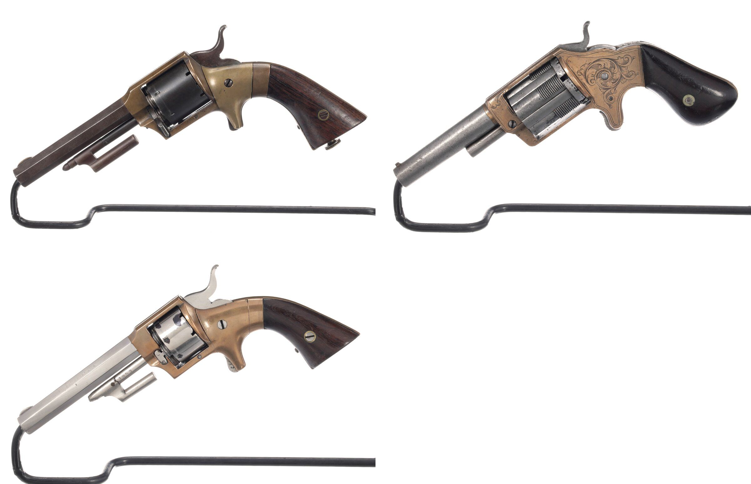 Three Early American Cartridge Revolvers | Rock Island Auction
