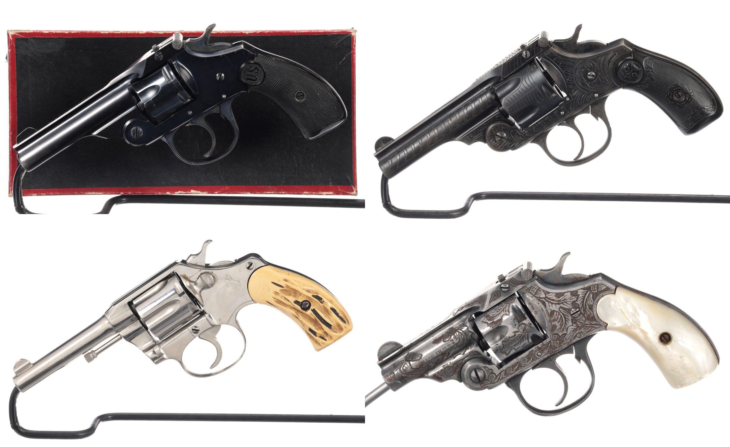 Four American Double Action Revolvers | Rock Island Auction