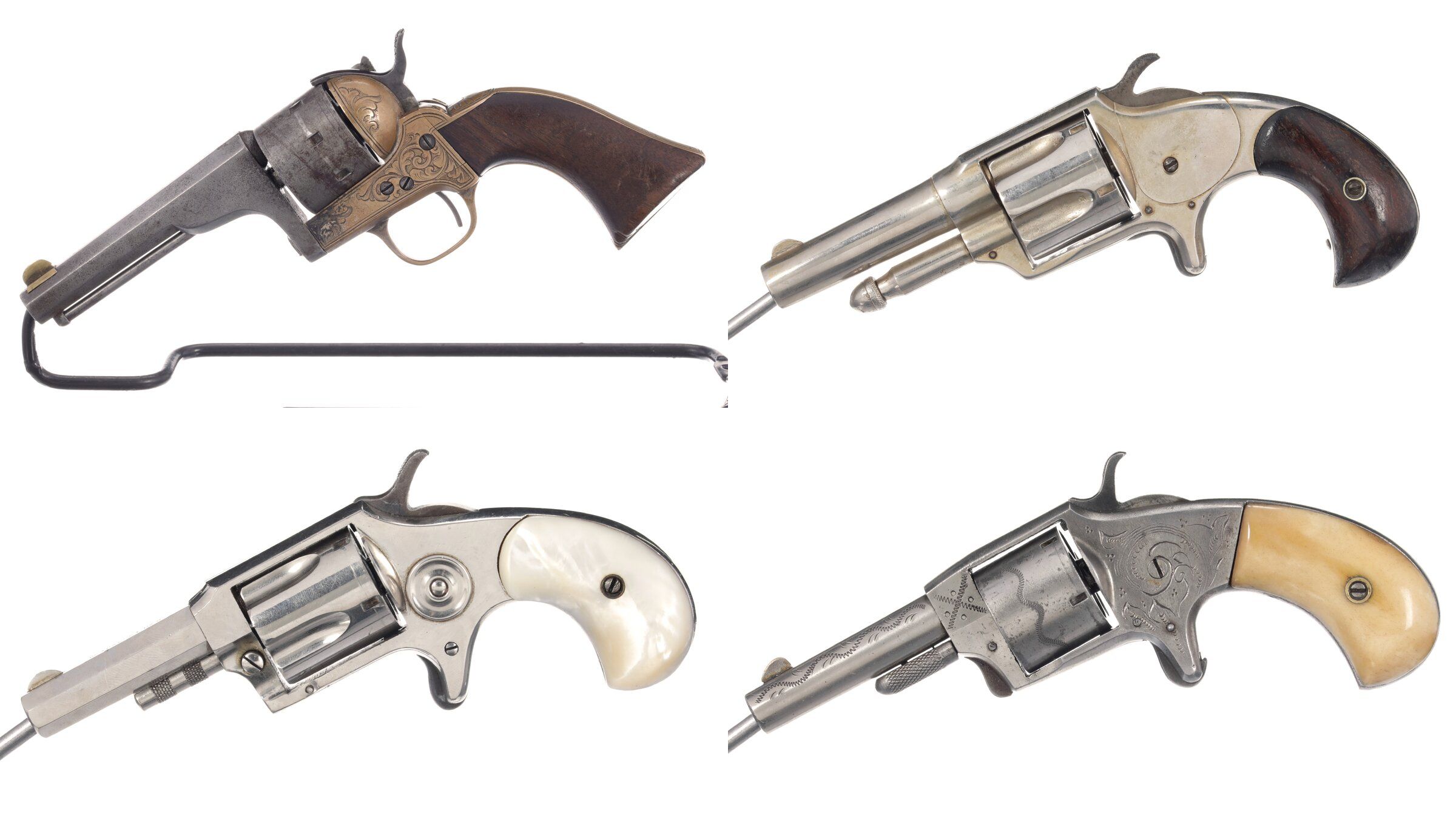 Four American Single Action Revolvers | Rock Island Auction