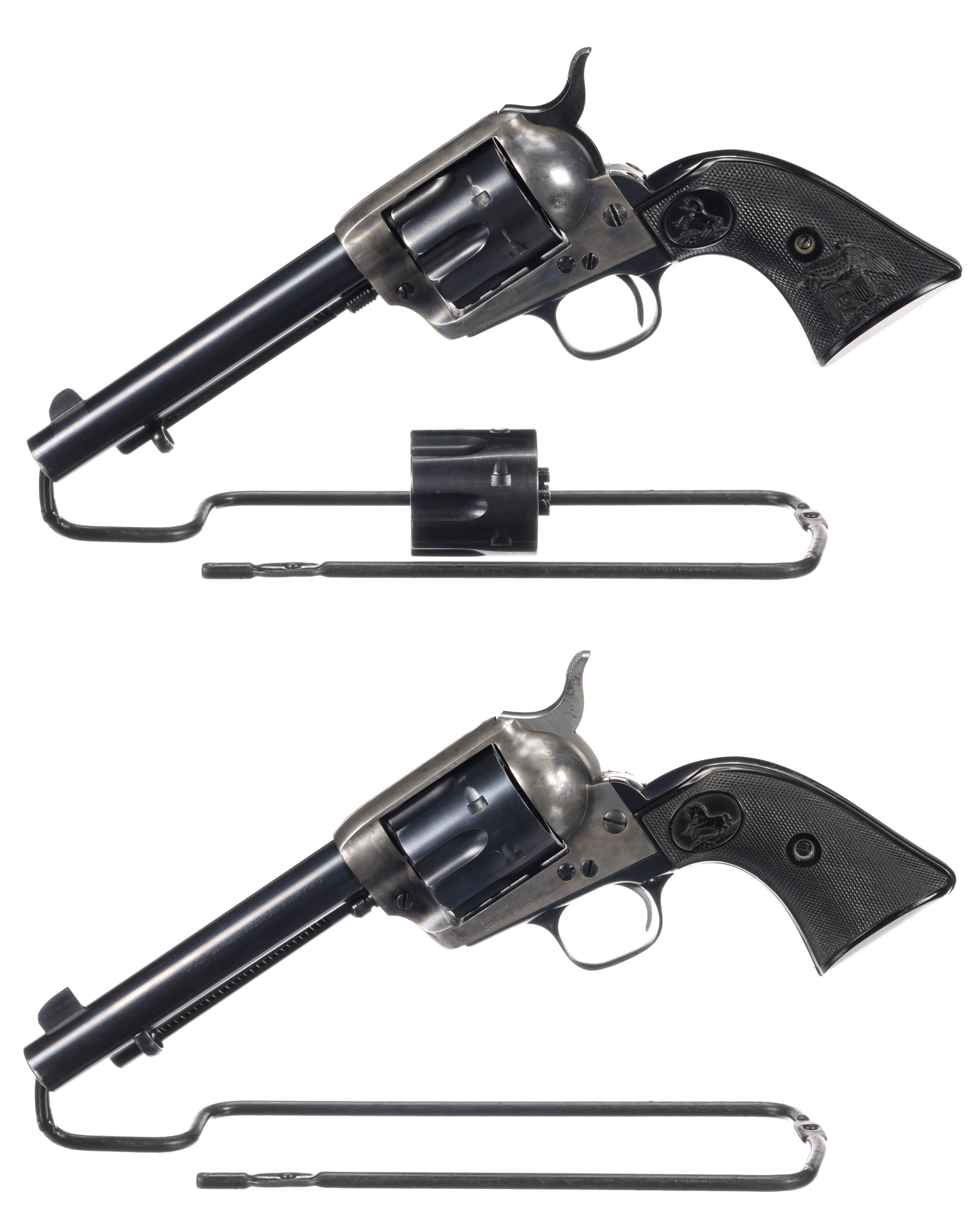 Two First Generation Single Action Army Revolvers | Rock Island Auction