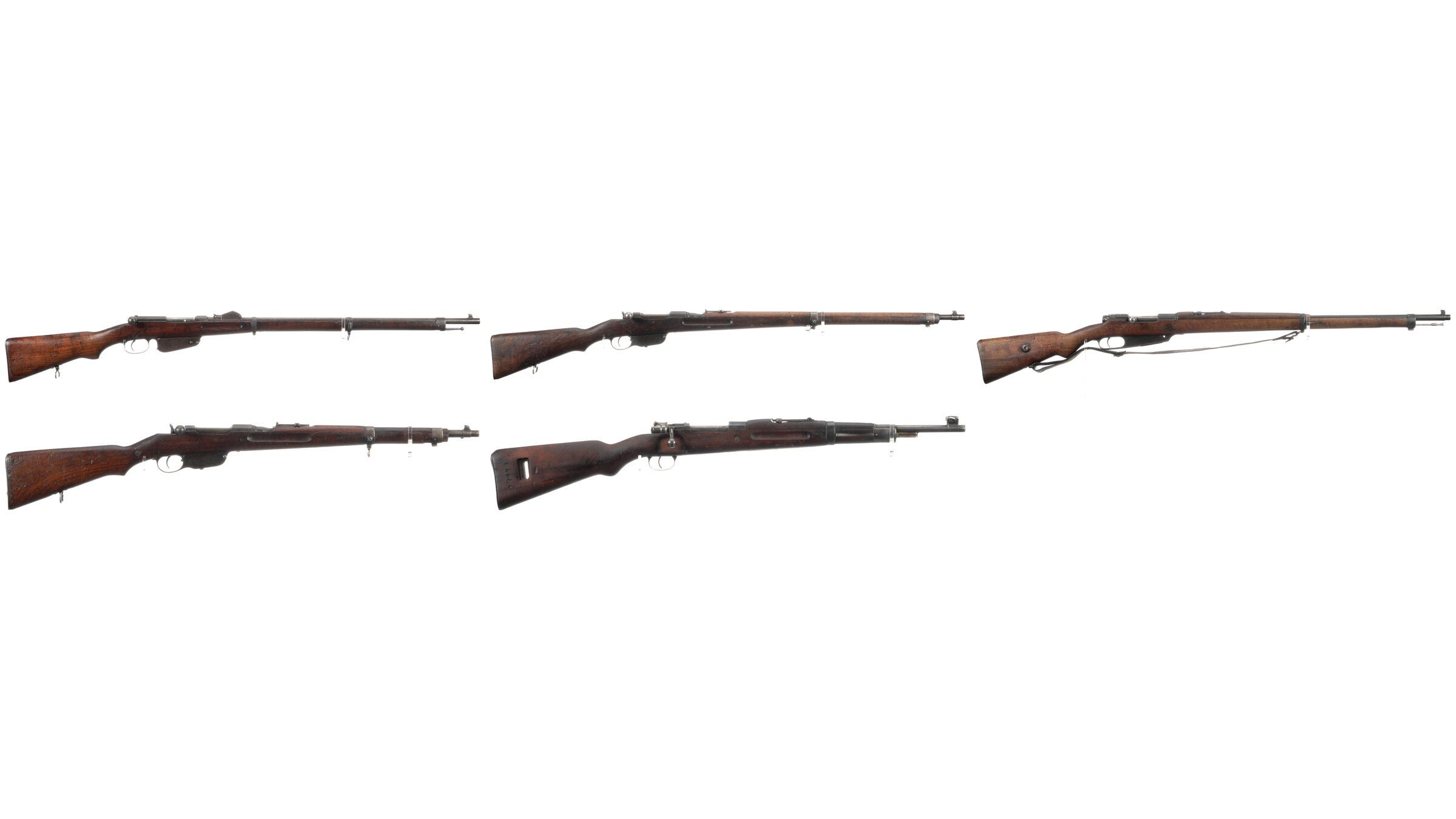 Five European Military Bolt Action Rifles | Rock Island Auction