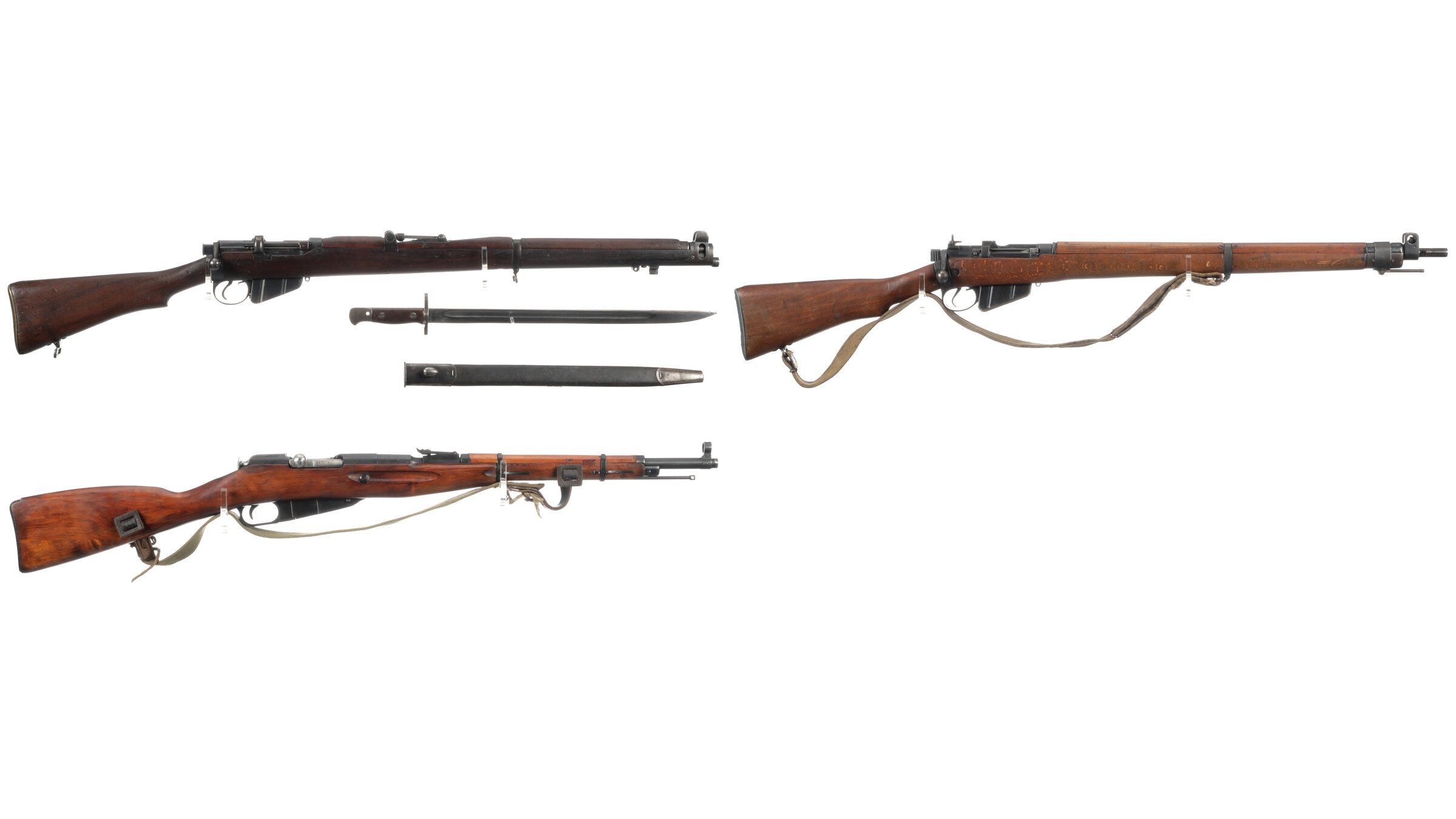 Three European Military Bolt Action Long Guns | Rock Island Auction