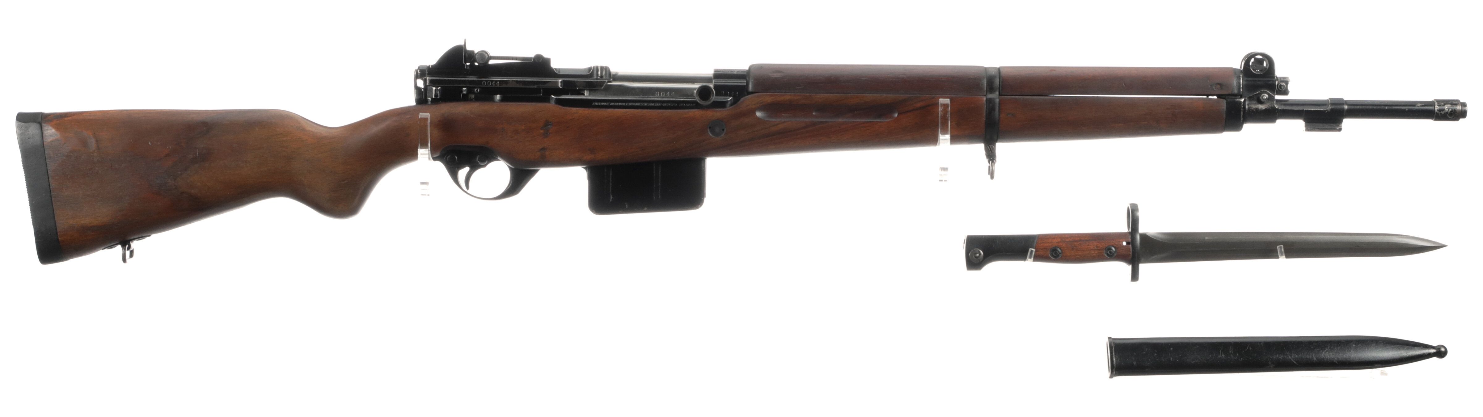 Columbian Contract FN Model 49 Rifle with Bayonet | Rock Island Auction