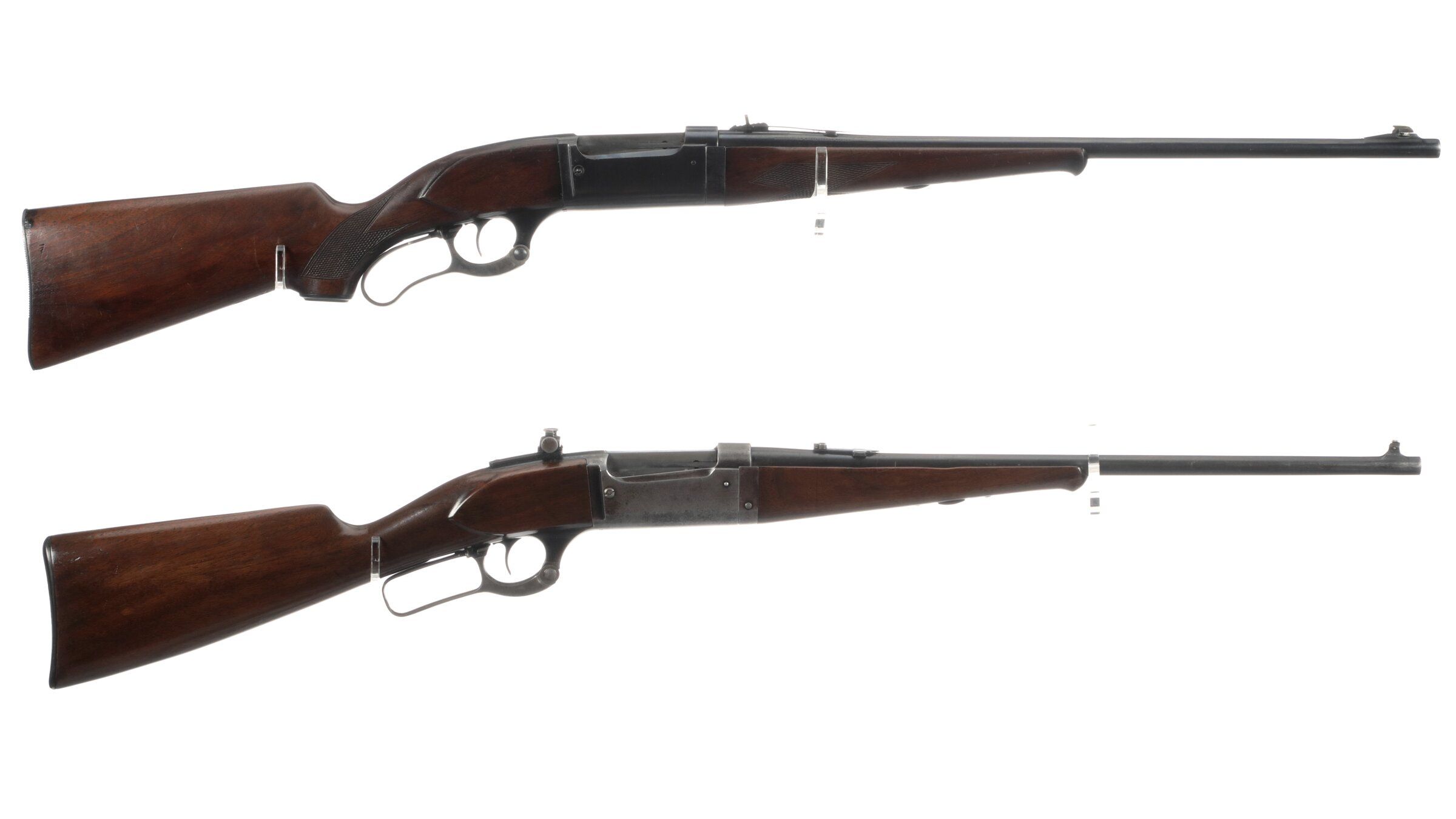 Two Savage Model 99 Lever Action Takedown Rifles | Rock Island Auction