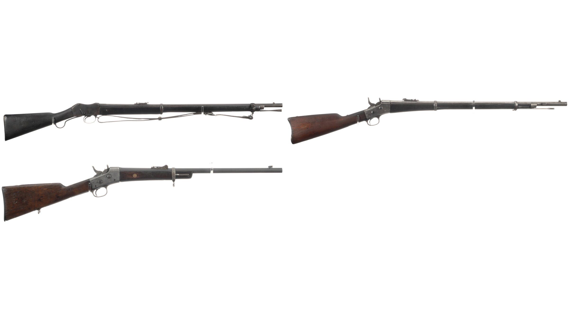 Three Military Style Single Shot Rifles | Rock Island Auction