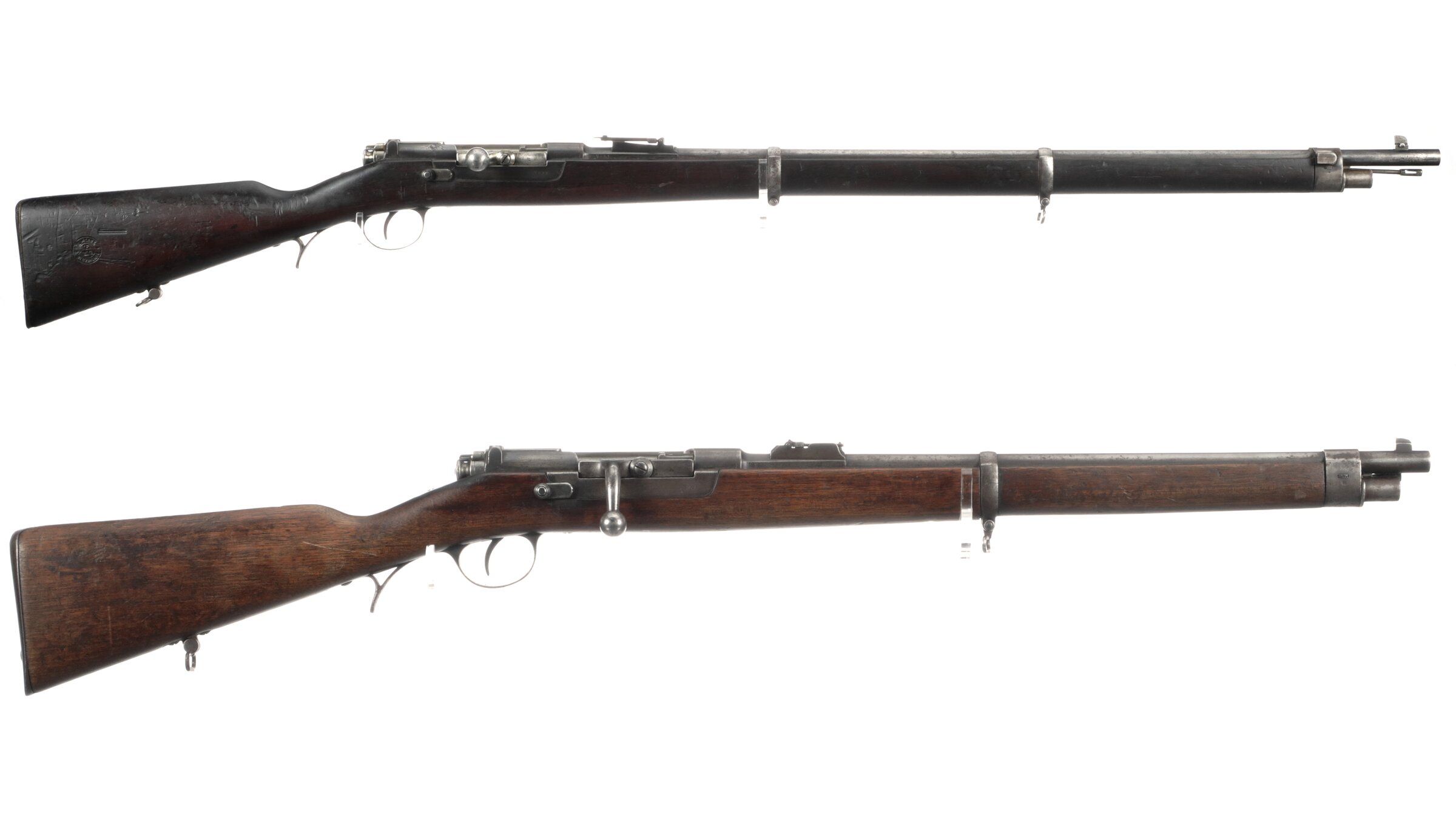 Two Austrian Steyr Model 1886 Long Guns | Rock Island Auction
