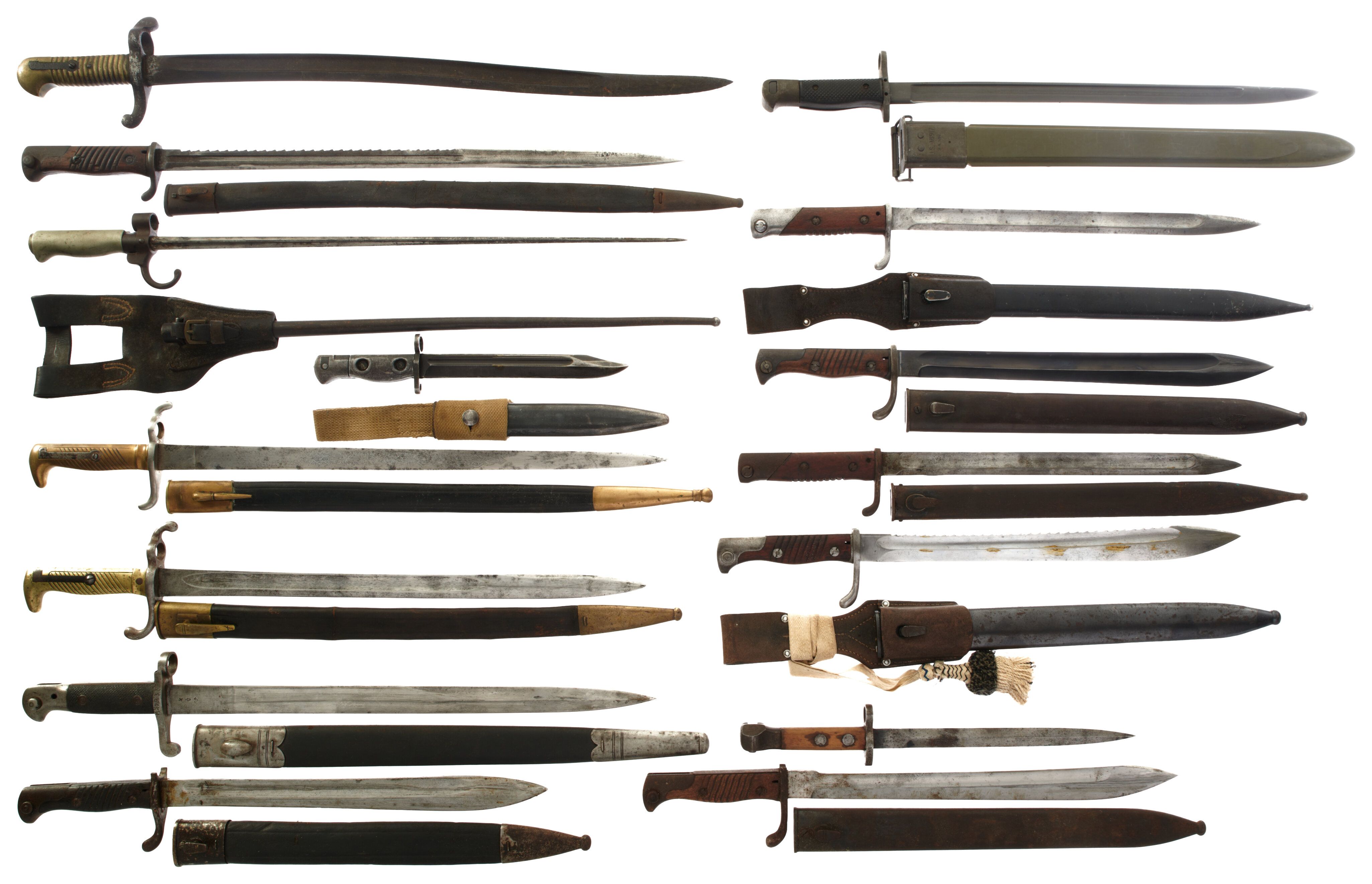 Large Grouping of Bayonets | Rock Island Auction