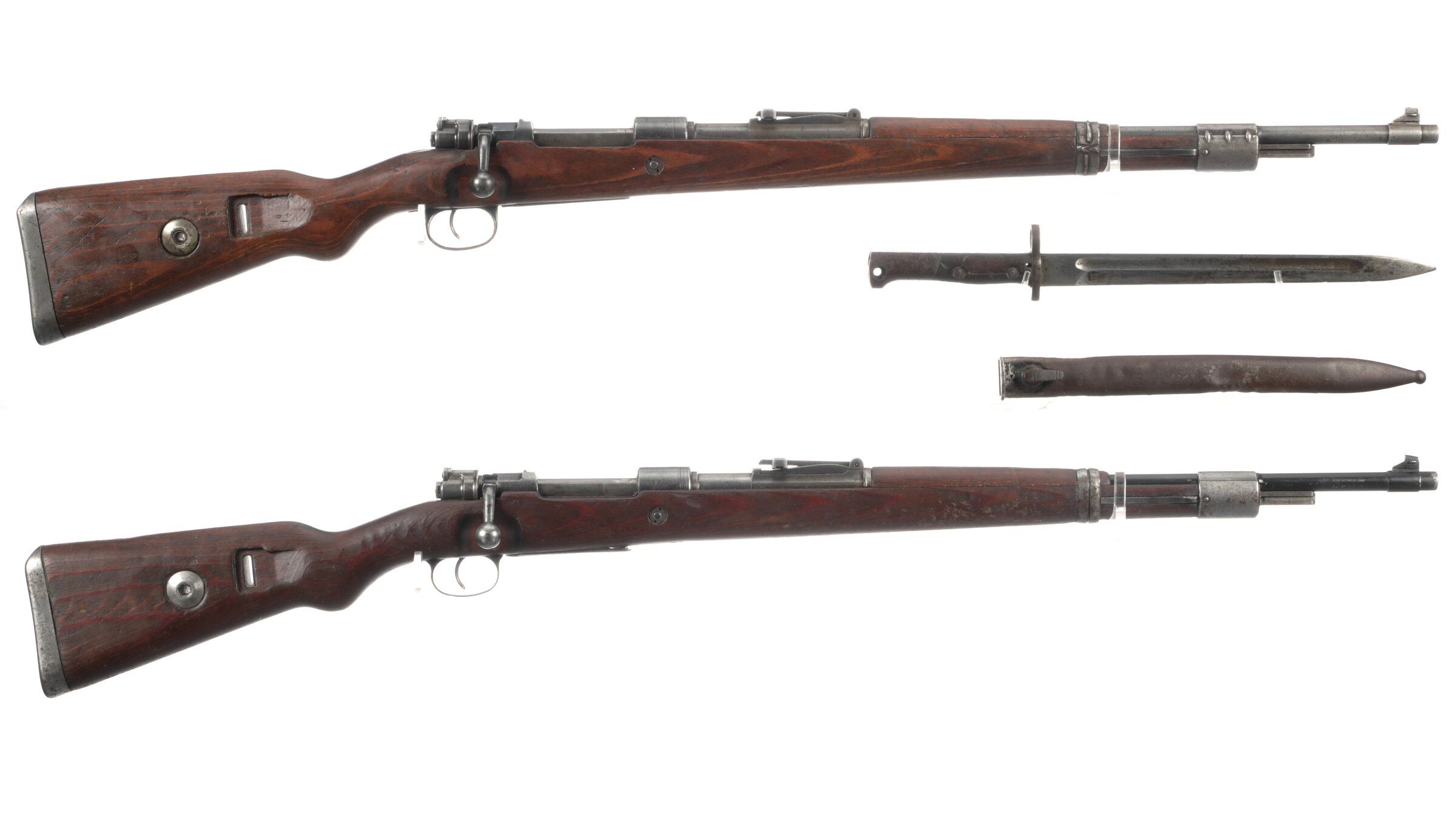 Two German Mauser Model 98 Bolt Action Rifles | Rock Island Auction