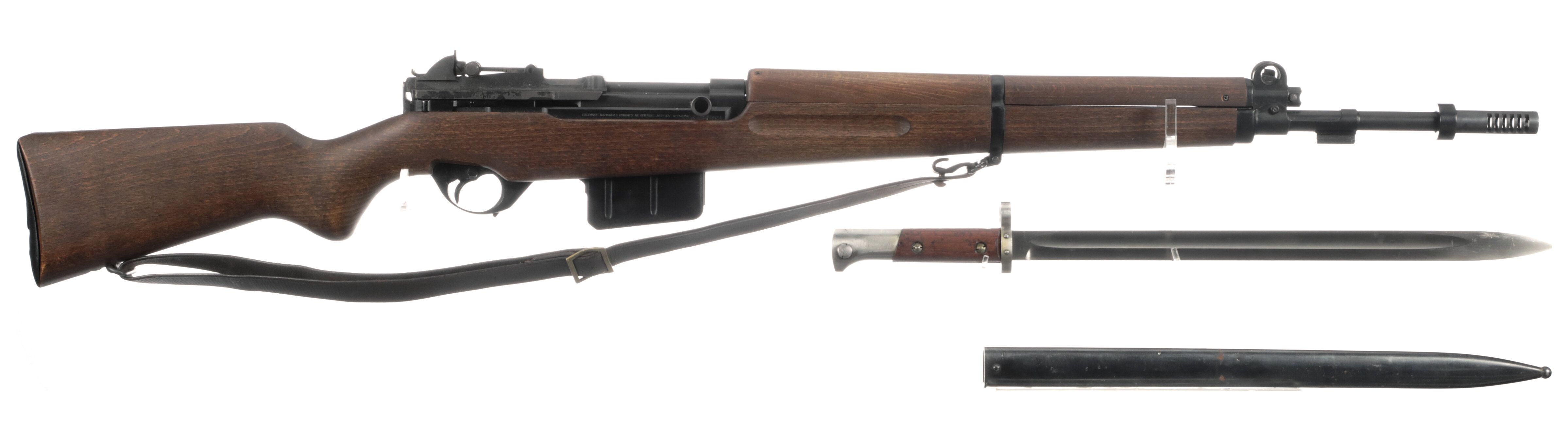 Egyptian Contract Fabrique Nationale Model 1949 Rifle | Rock Island Auction Egyptian Contract Fabrique Nationale Model 1949 Rifle | Rock Island Auction