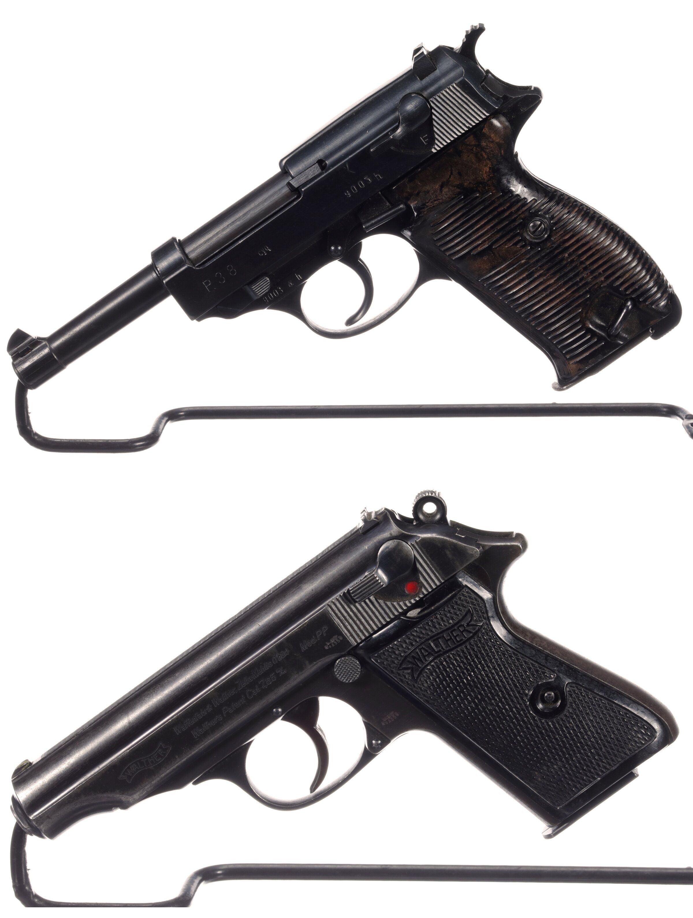 Two World War II Era German Semi-Automatic Pistols | Rock Island Auction