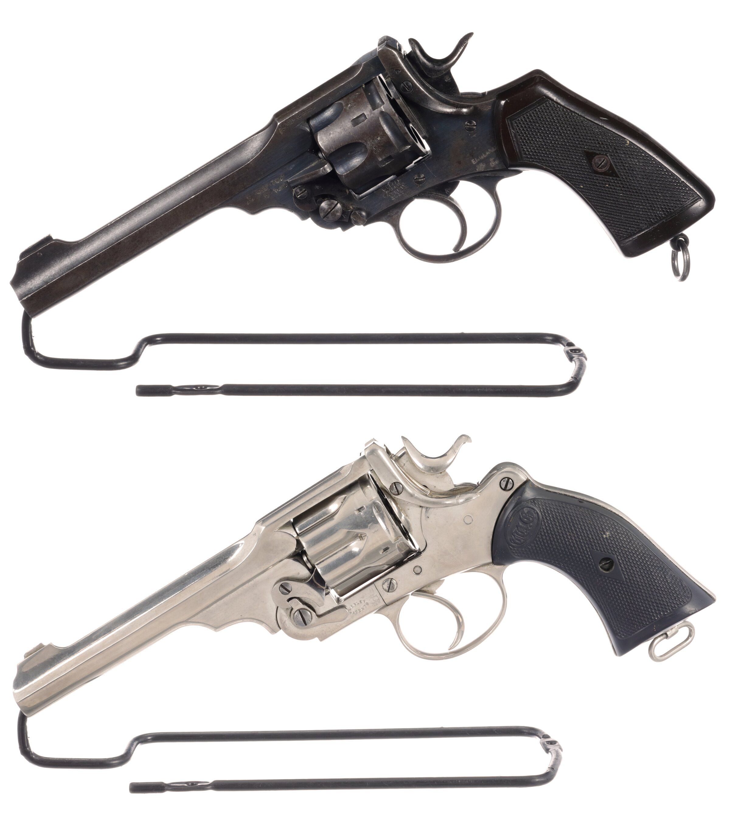 Two British Military Double Action Revolvers | Rock Island Auction