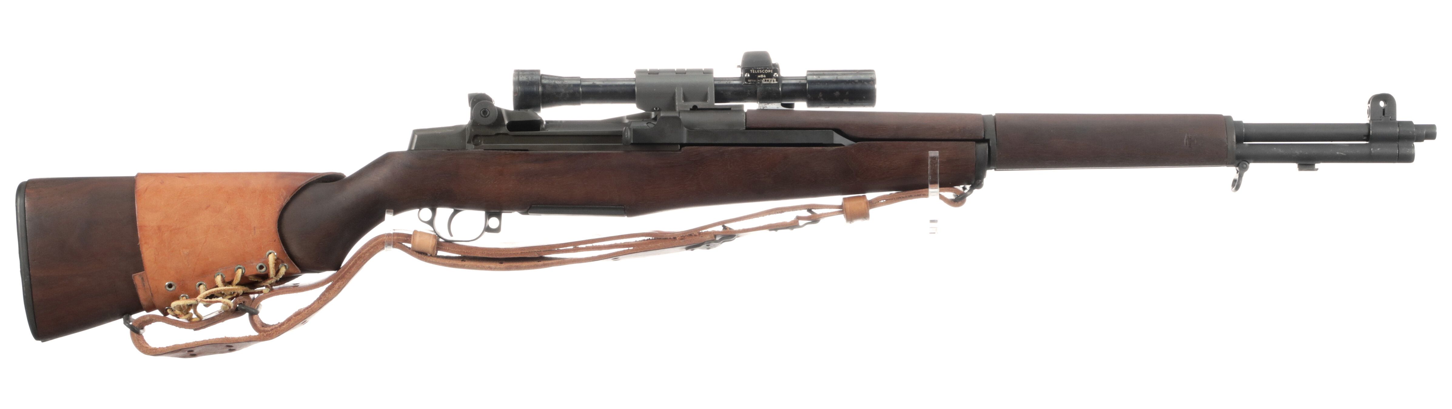 U.S. Springfield M1D Sniper Style Rifle with Scope | Rock Island Auction