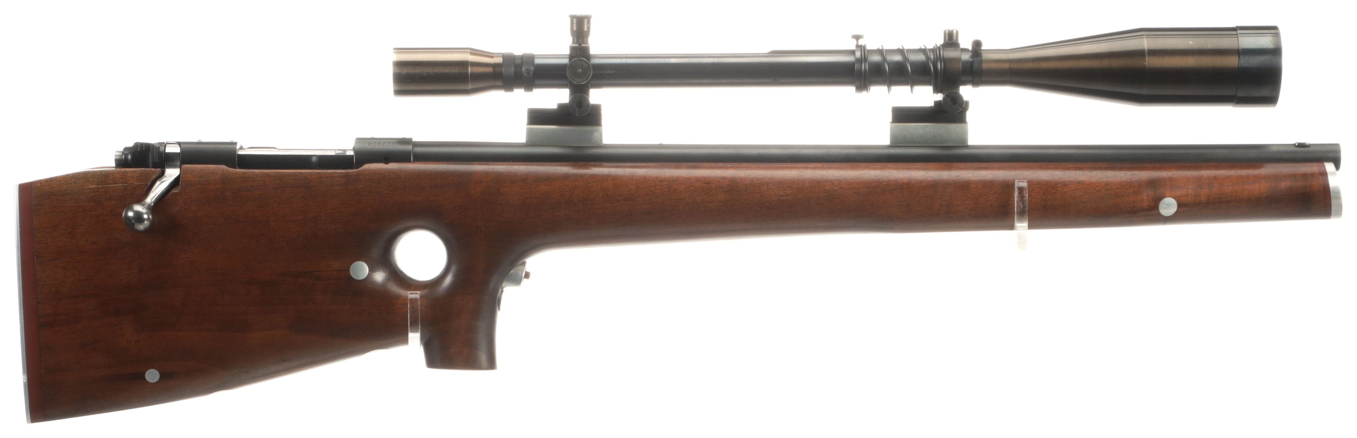 Scoped Pre-64 Winchester Model 70 Single Shot Bullpup Rifle | Rock ...