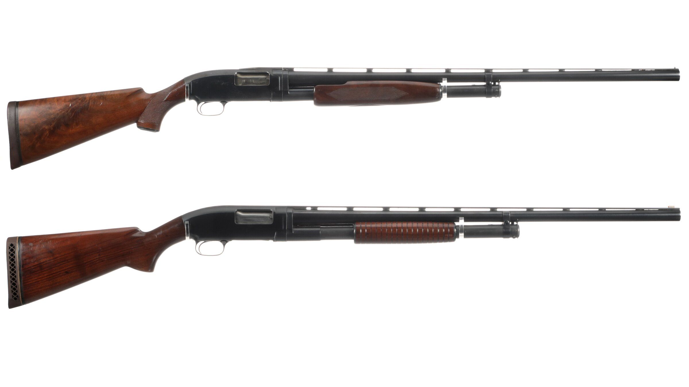 Two Winchester Model 12 Slide Action Shotguns | Rock Island Auction