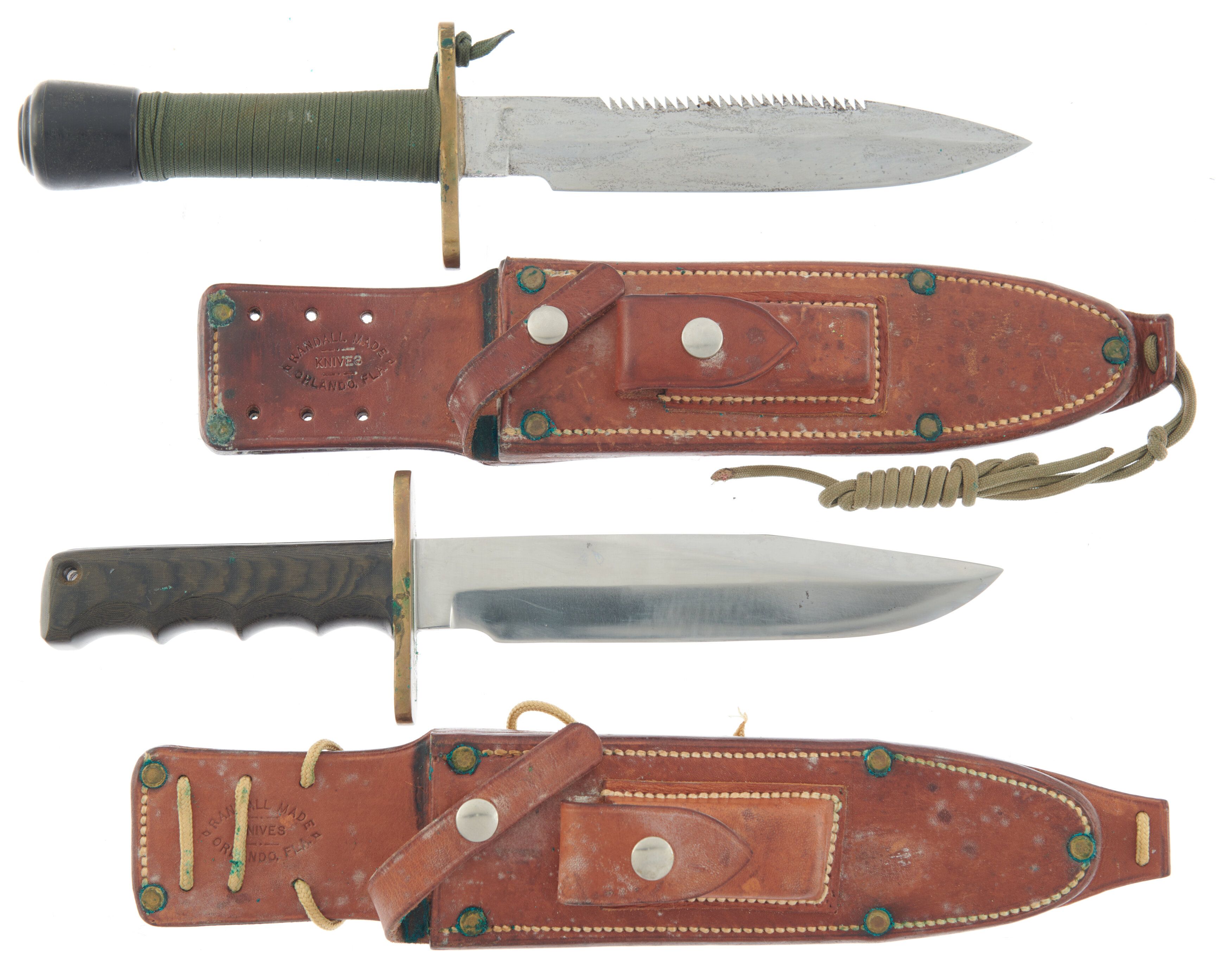 Two Randall Knives, Including Solingen Model 18 Attack-Survival | Rock ...