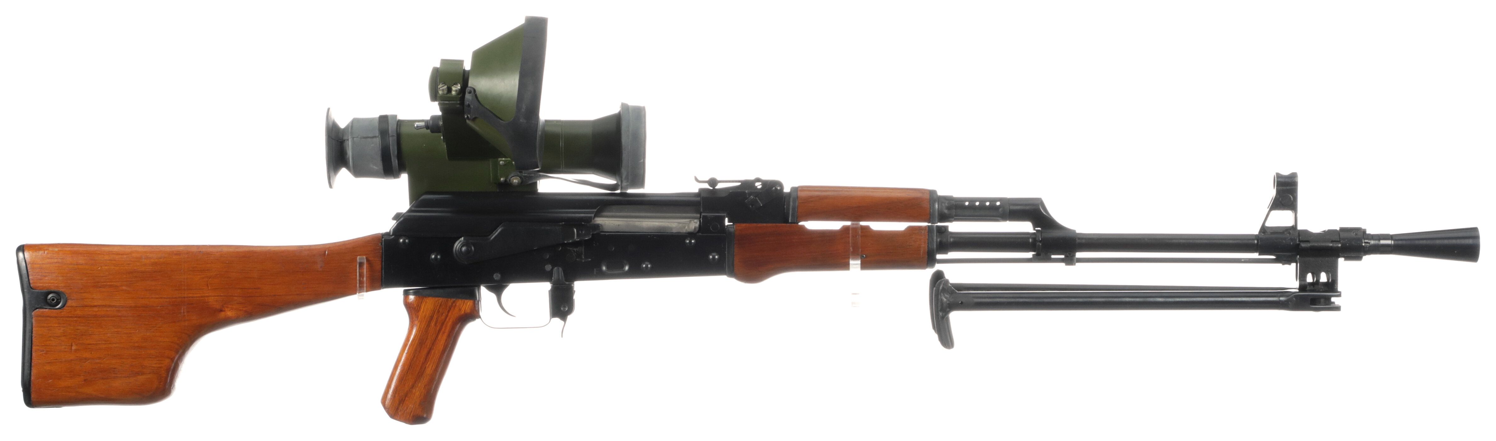Chinese AK47S Semi-Automatic Rifle with Night Vision Scope | Rock ...