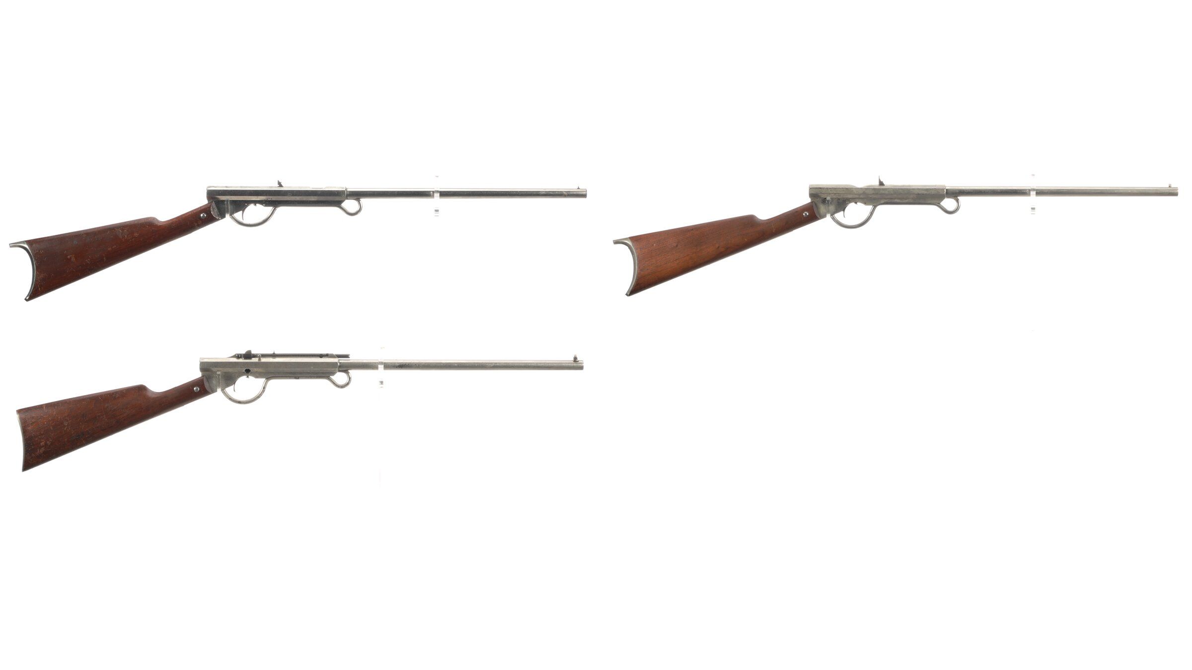 Three H. M. Quackenbush Single Shot Air Rifles | Rock Island Auction