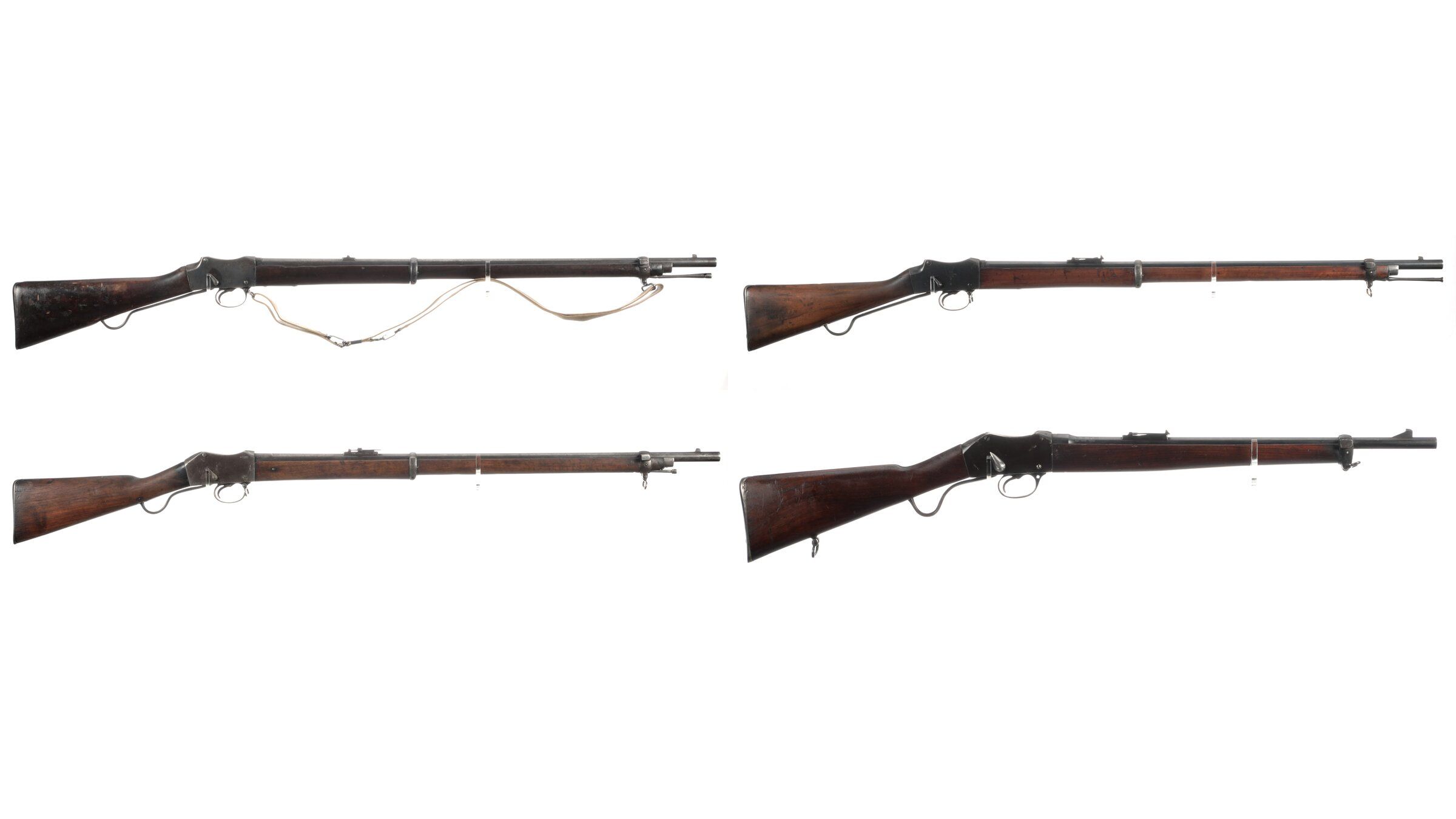Four British Martini-Henry Pattern Single Shot Long Guns | Rock Island ...