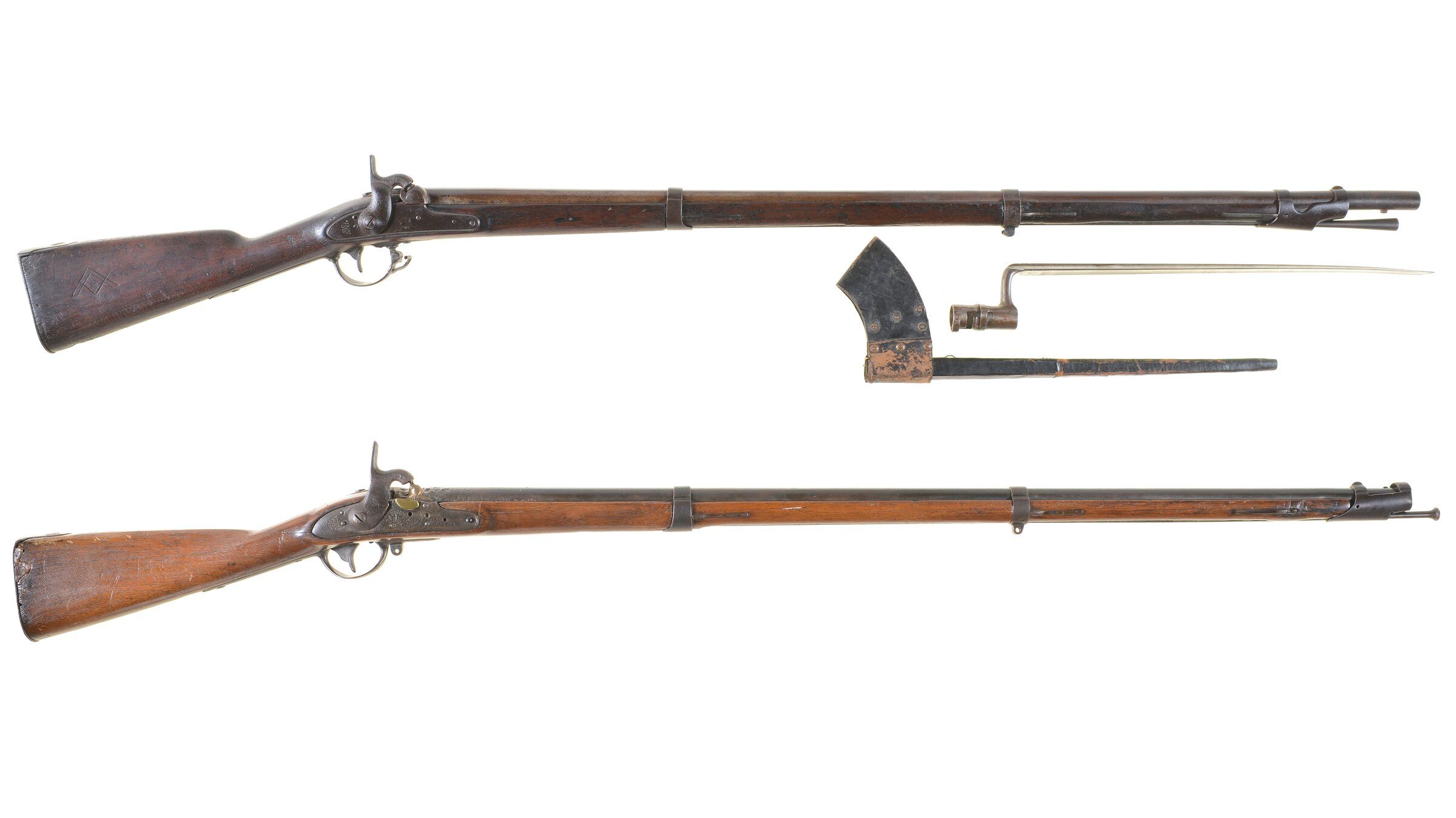 Two U.S. Percussion Muskets | Rock Island Auction
