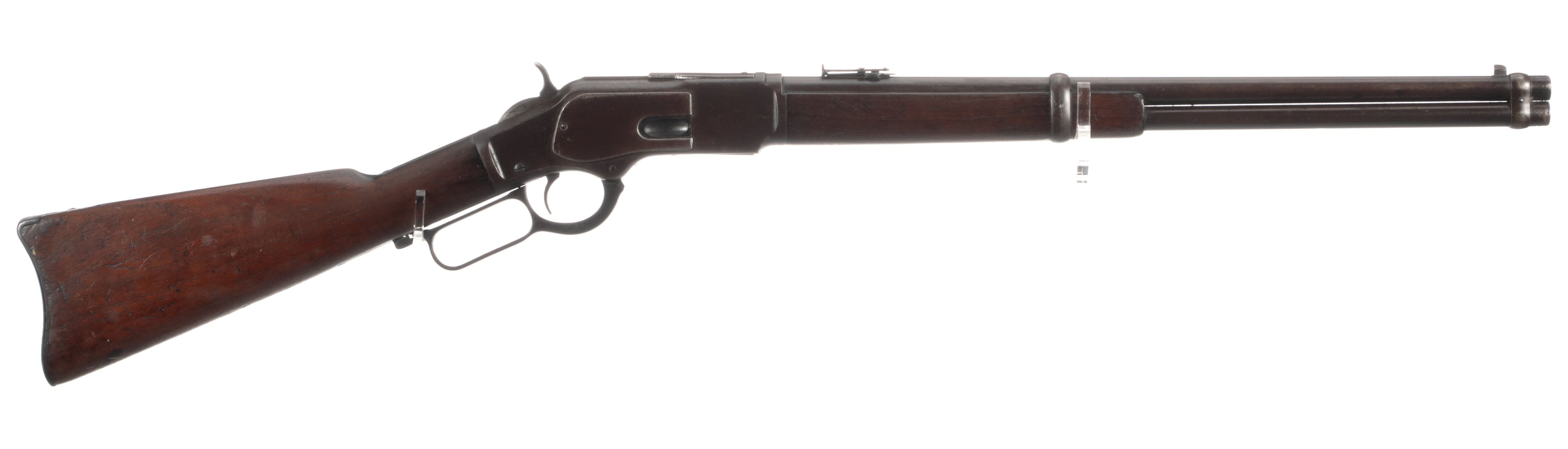 Antique Winchester Model 1873 Lever Action Saddle Ring Carbine | Rock ...
