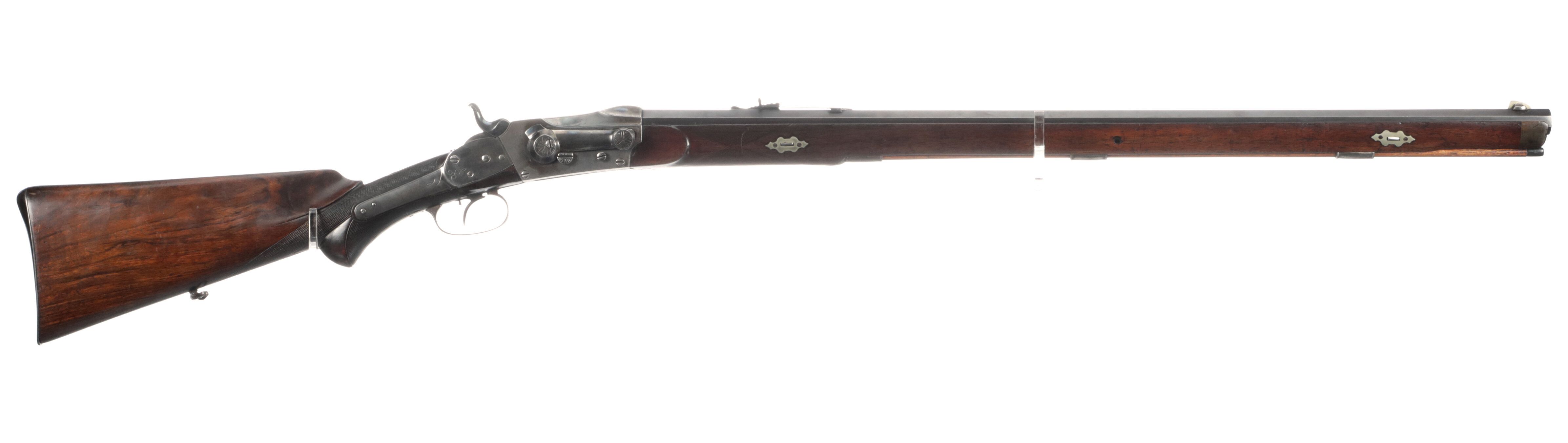 Unknown Lever Actuated Breech Loading Sporting Rifle | Rock Island Auction