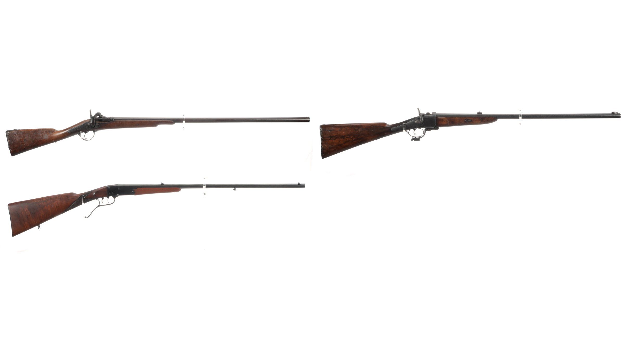 Three Long Guns | Rock Island Auction