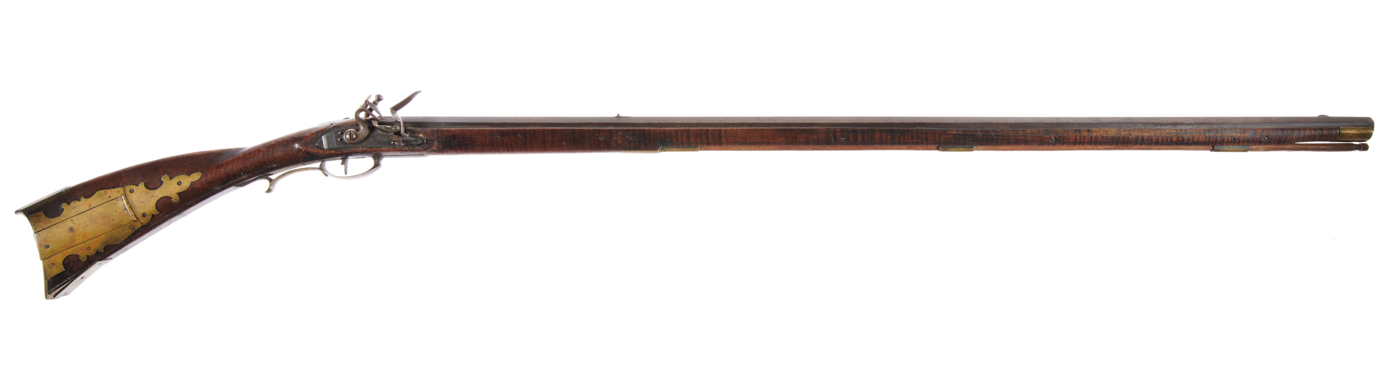Antique Flintlock American Long Rifle | Rock Island Auction