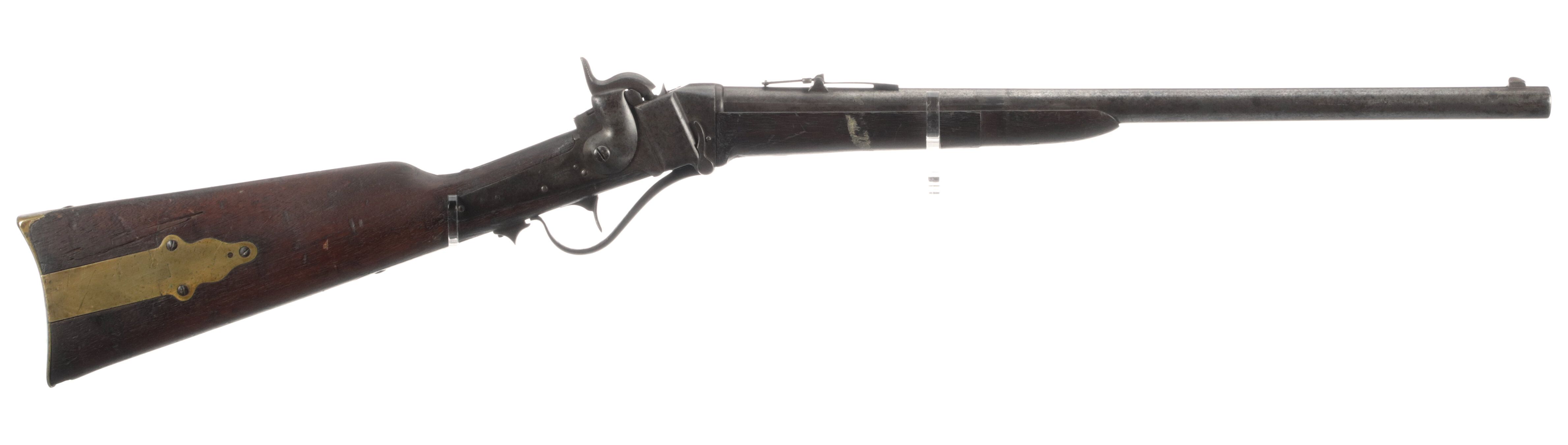 Sharps Model 1853 Slant Breech Saddle Ring Percussion Carbine | Rock ...