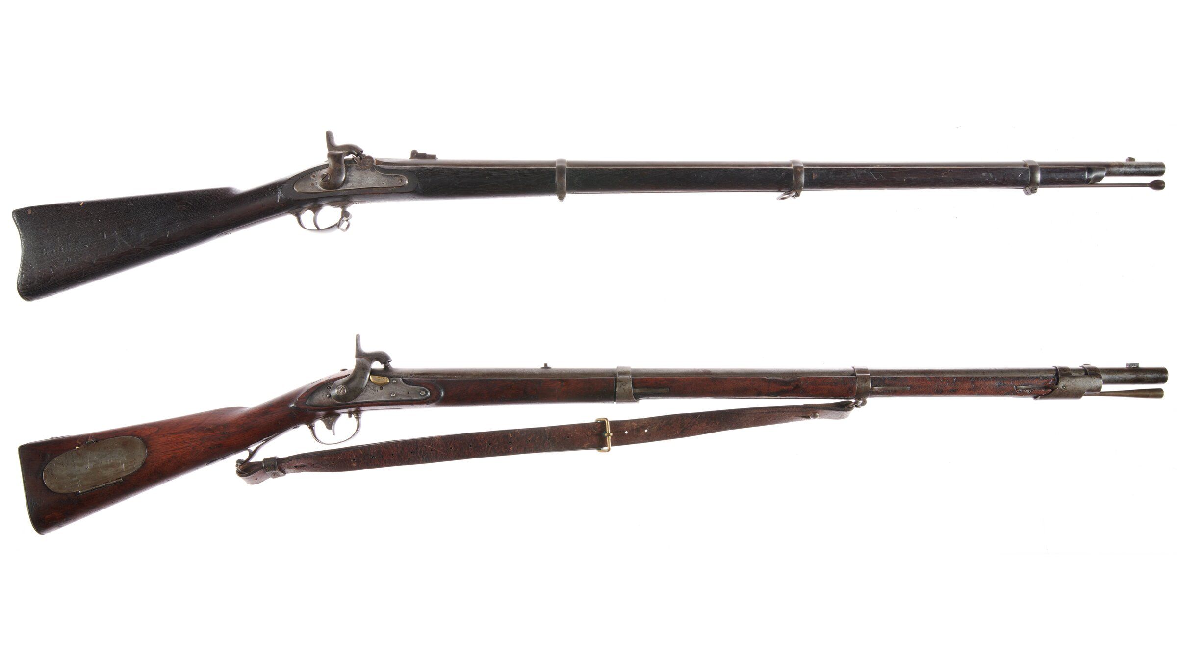 Two Civil War Era U.S. Muzzleloading Percussion Rifles | Rock Island ...