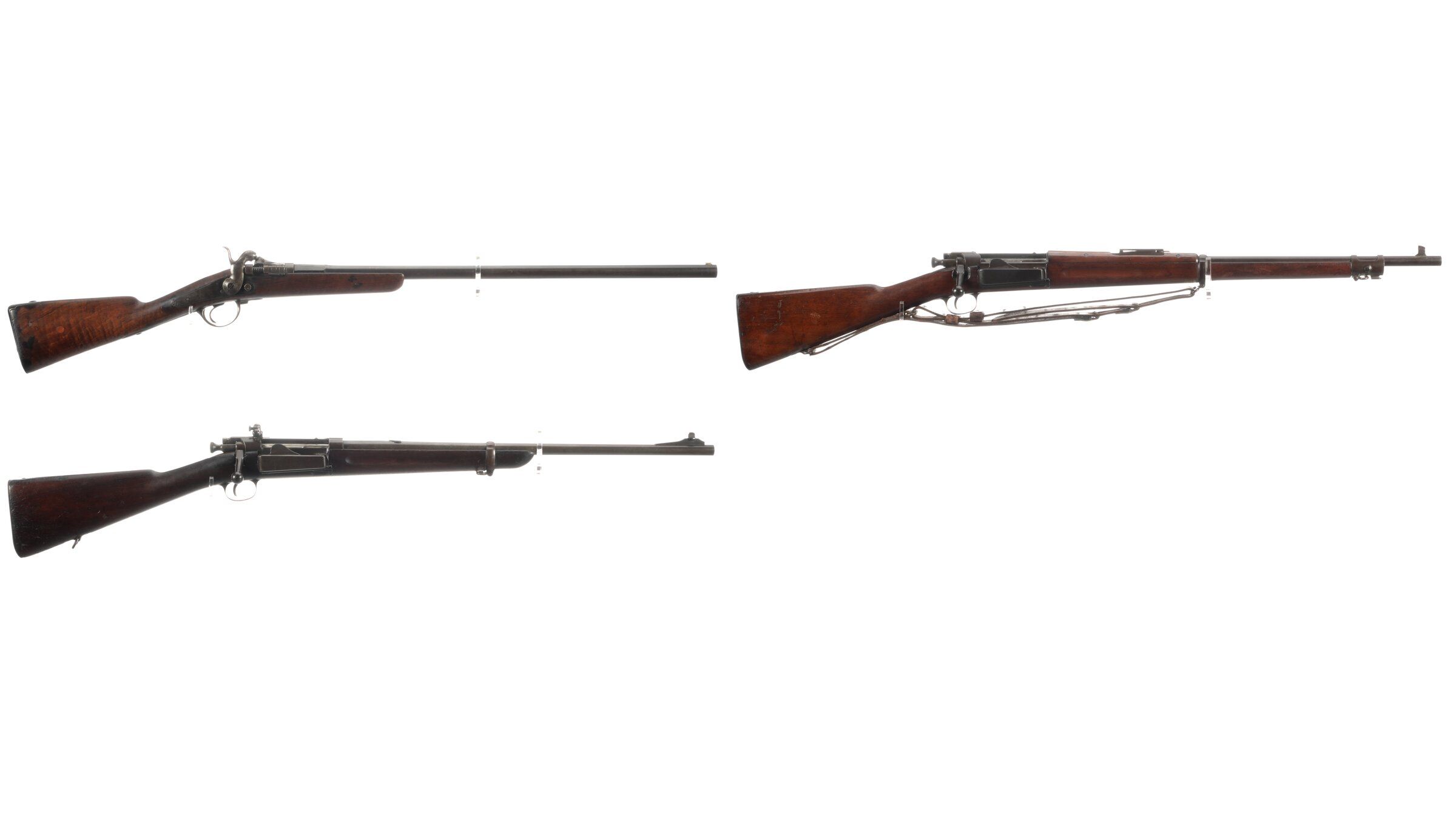 Three Long Guns | Rock Island Auction