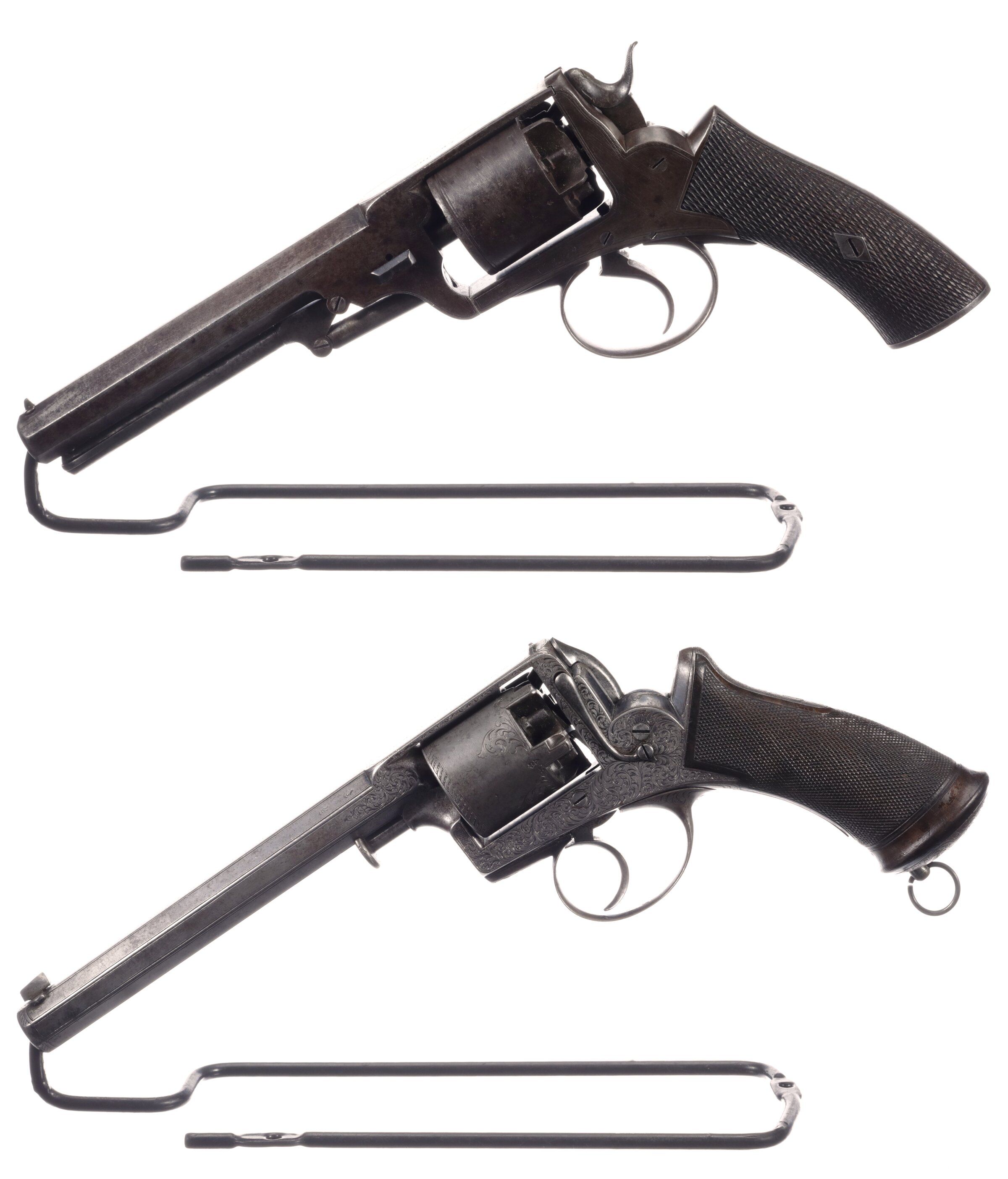 Two Double Action Percussion Revolvers | Rock Island Auction